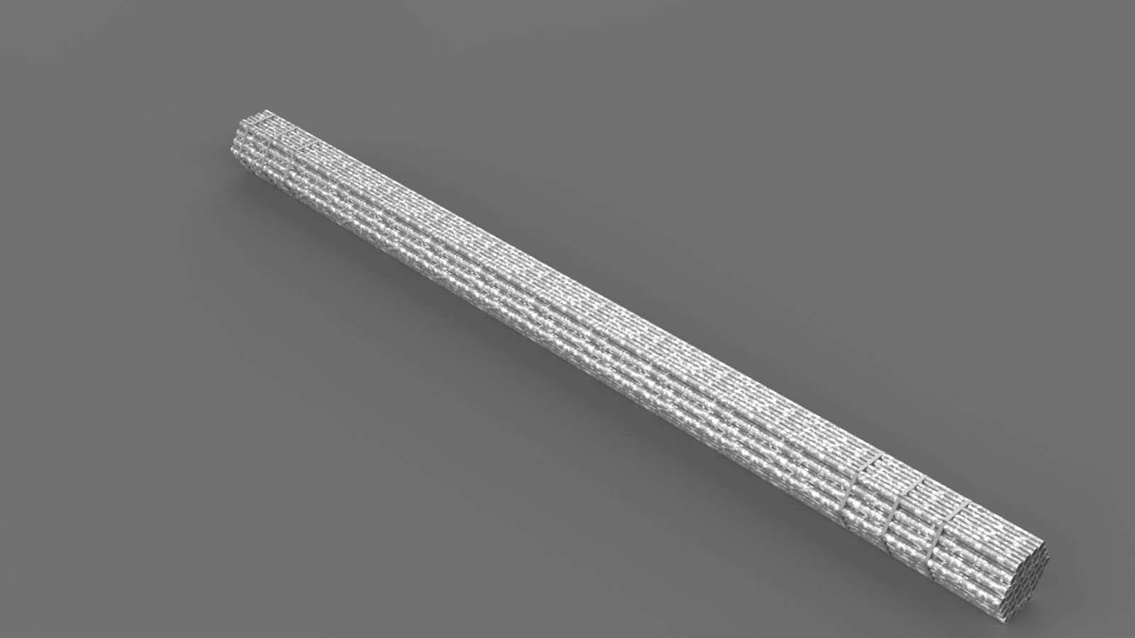 GI pipe bundle free 3D model | CGTrader