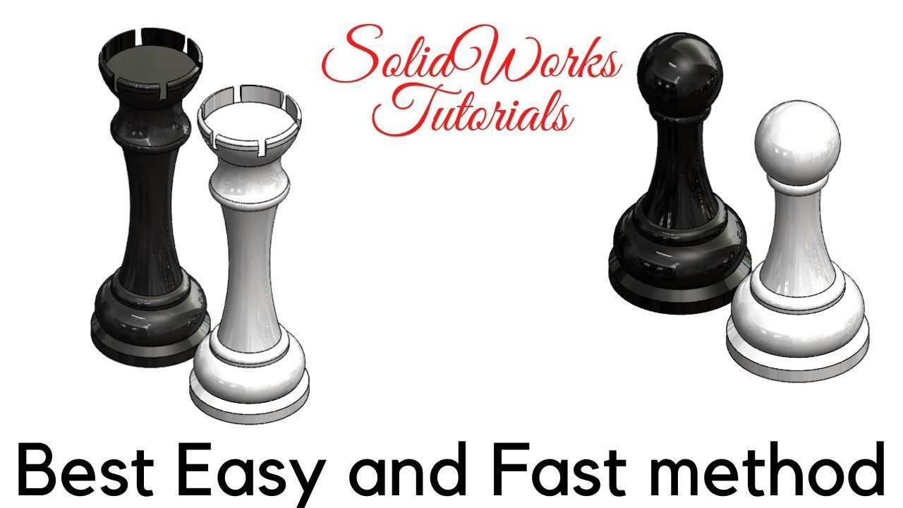 chess rook and pawn 3D model | CGTrader
