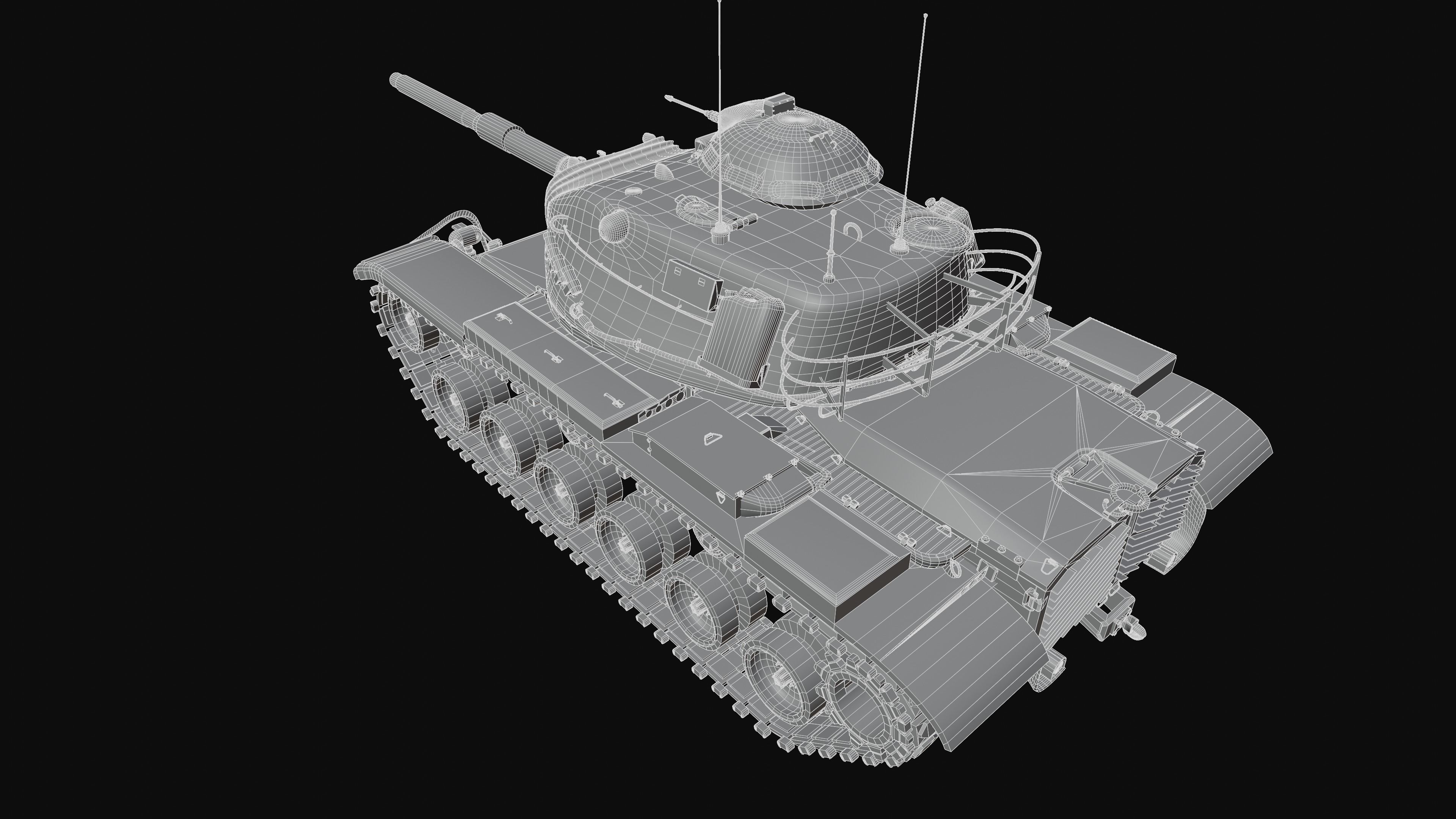 M60A3 Patton - Desert Camo 3D model | CGTrader