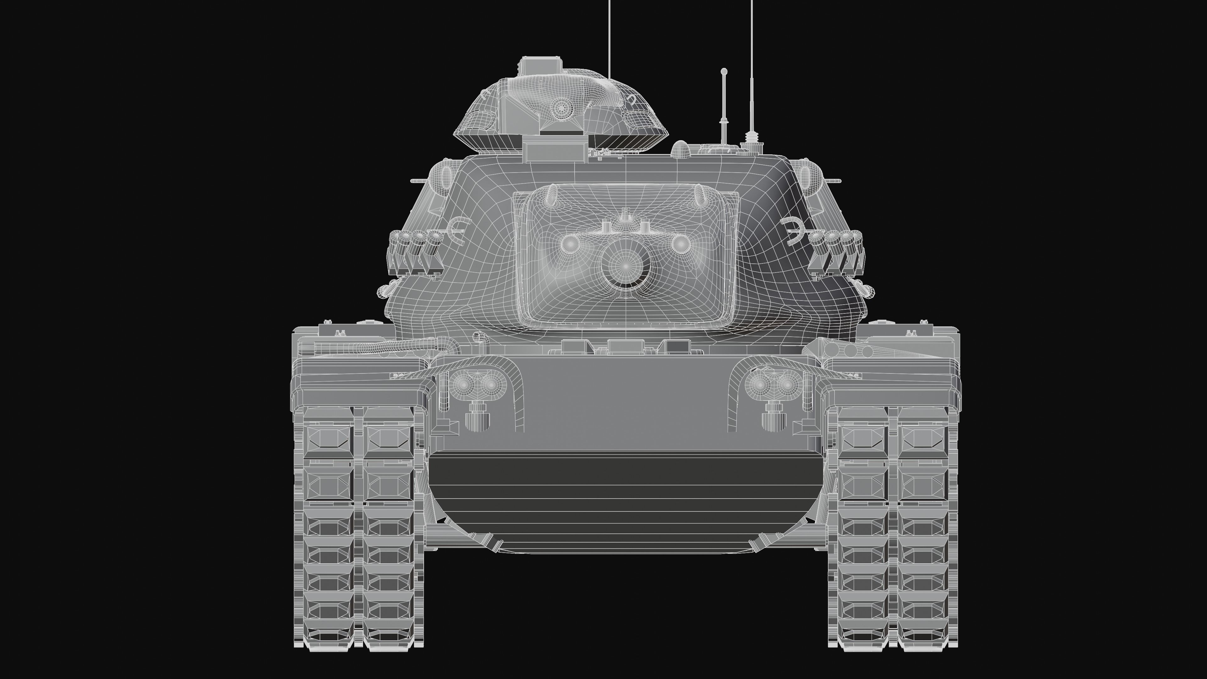 M60A3 Patton - Desert Camo 3D model | CGTrader