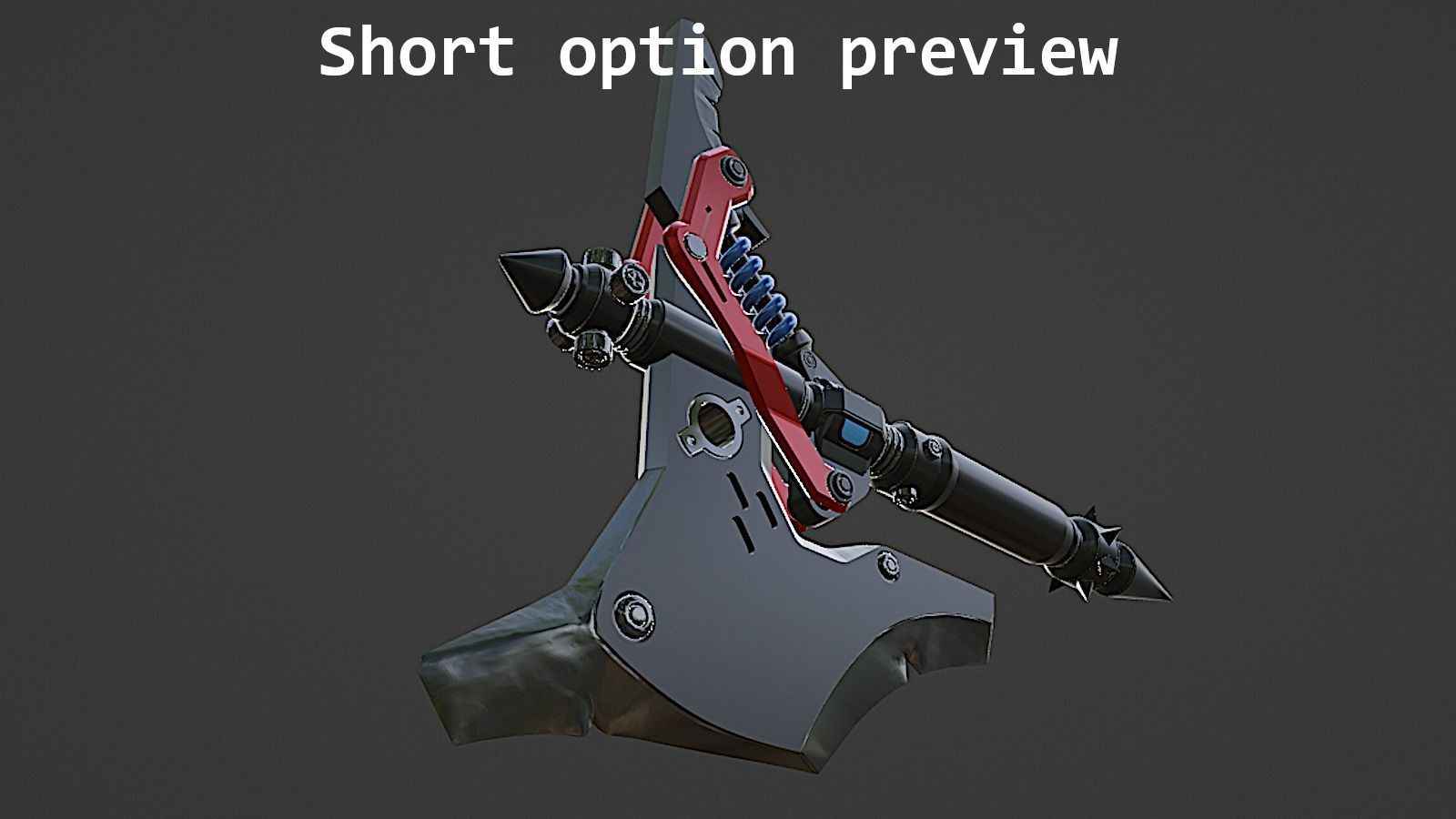 Overwatch - Junker Queen - Axe 3D model 3D printable | CGTrader
