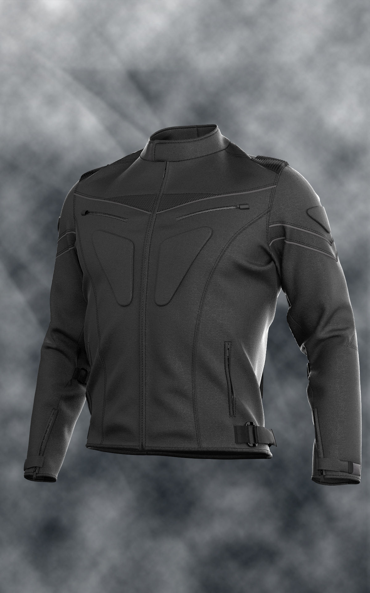 Motorcycle Jacket 3D model | CGTrader