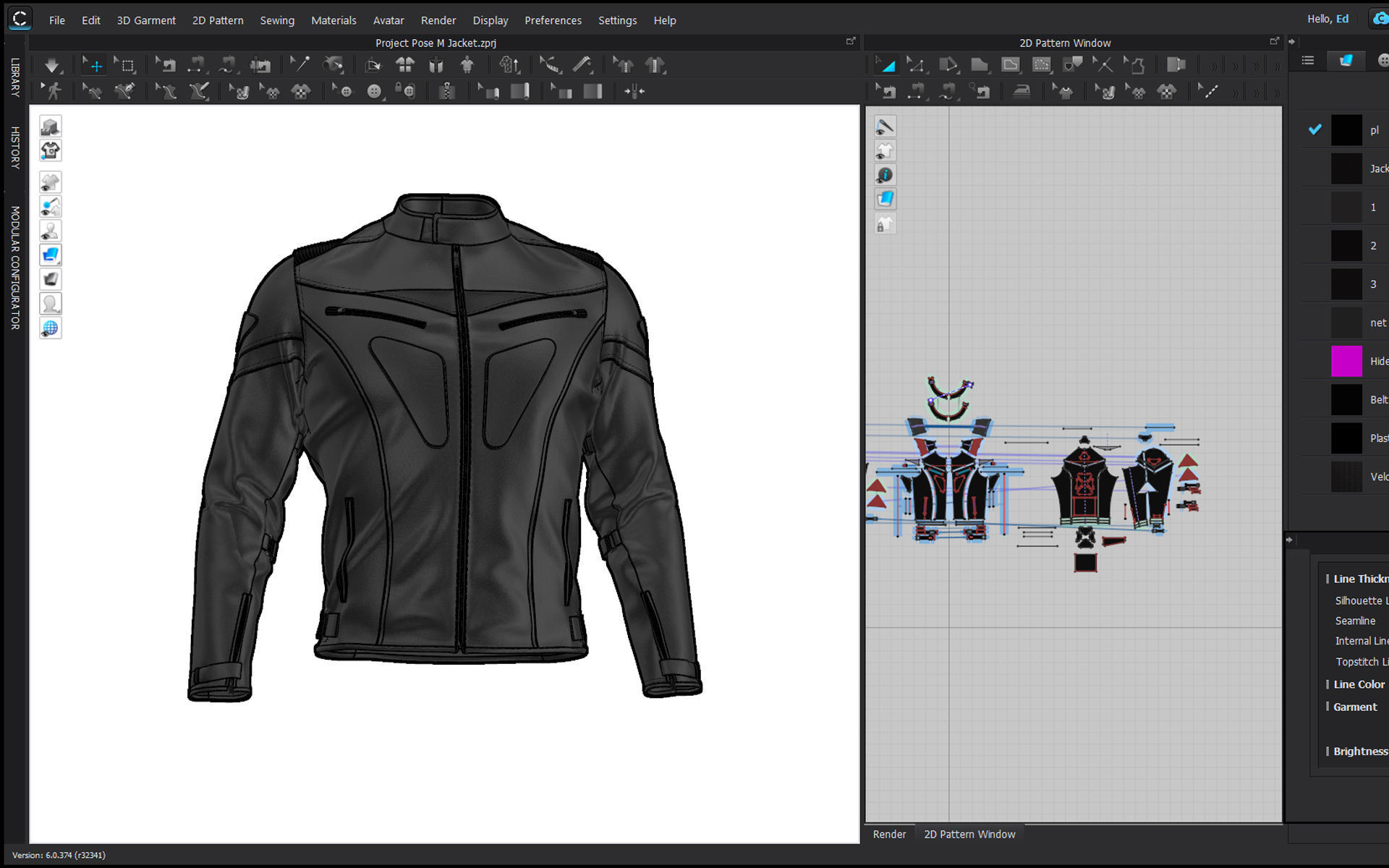 Motorcycle Jacket 3D model | CGTrader