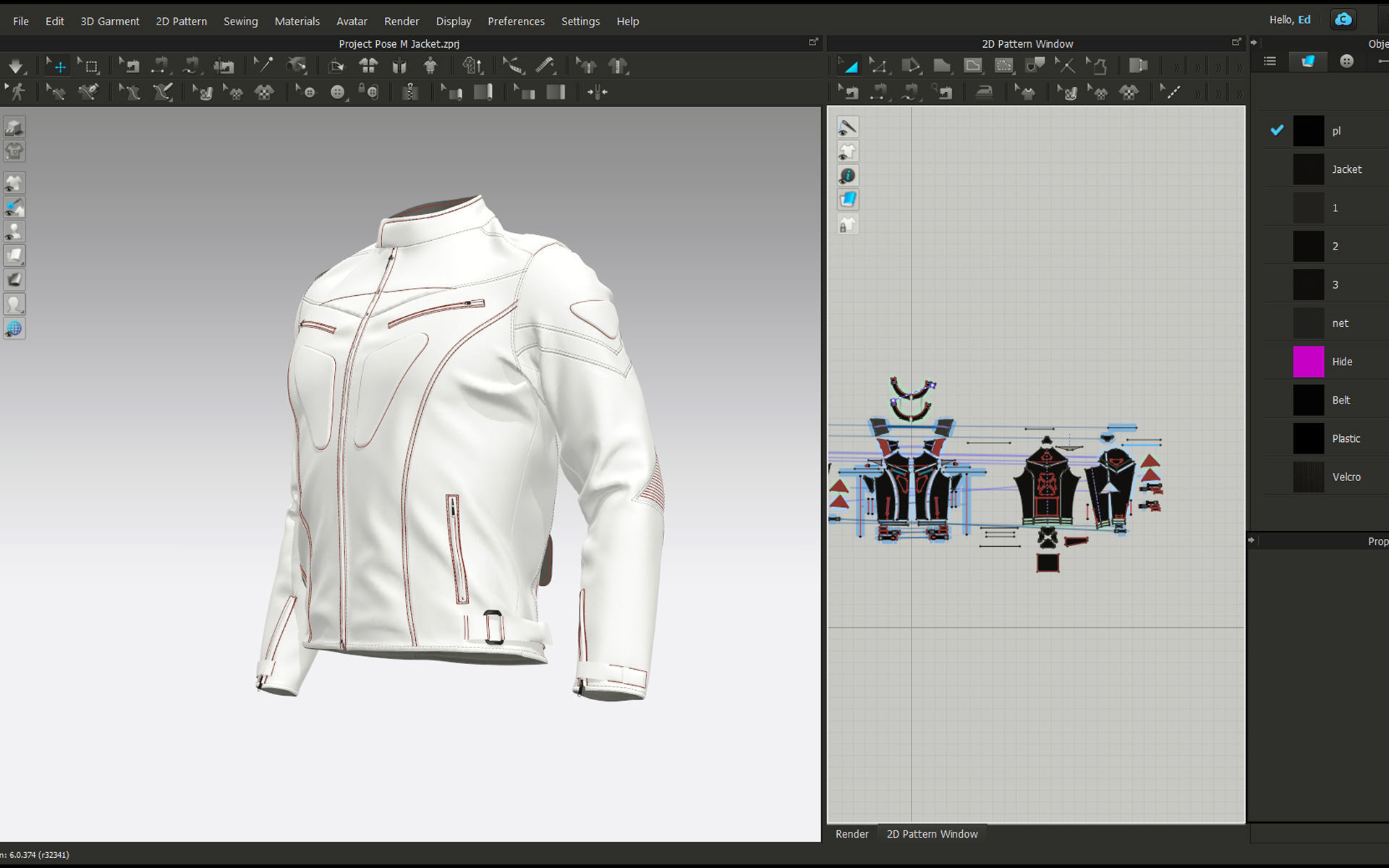 Motorcycle Jacket 3D model | CGTrader
