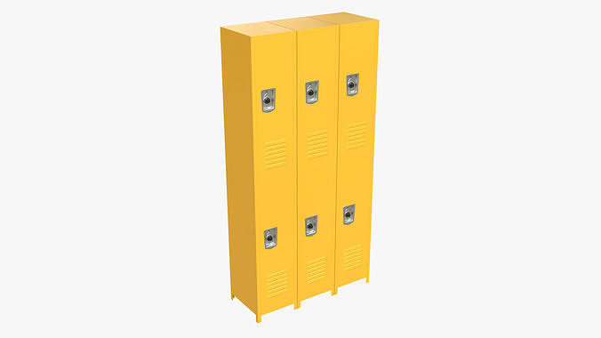 Locker 3D model | CGTrader