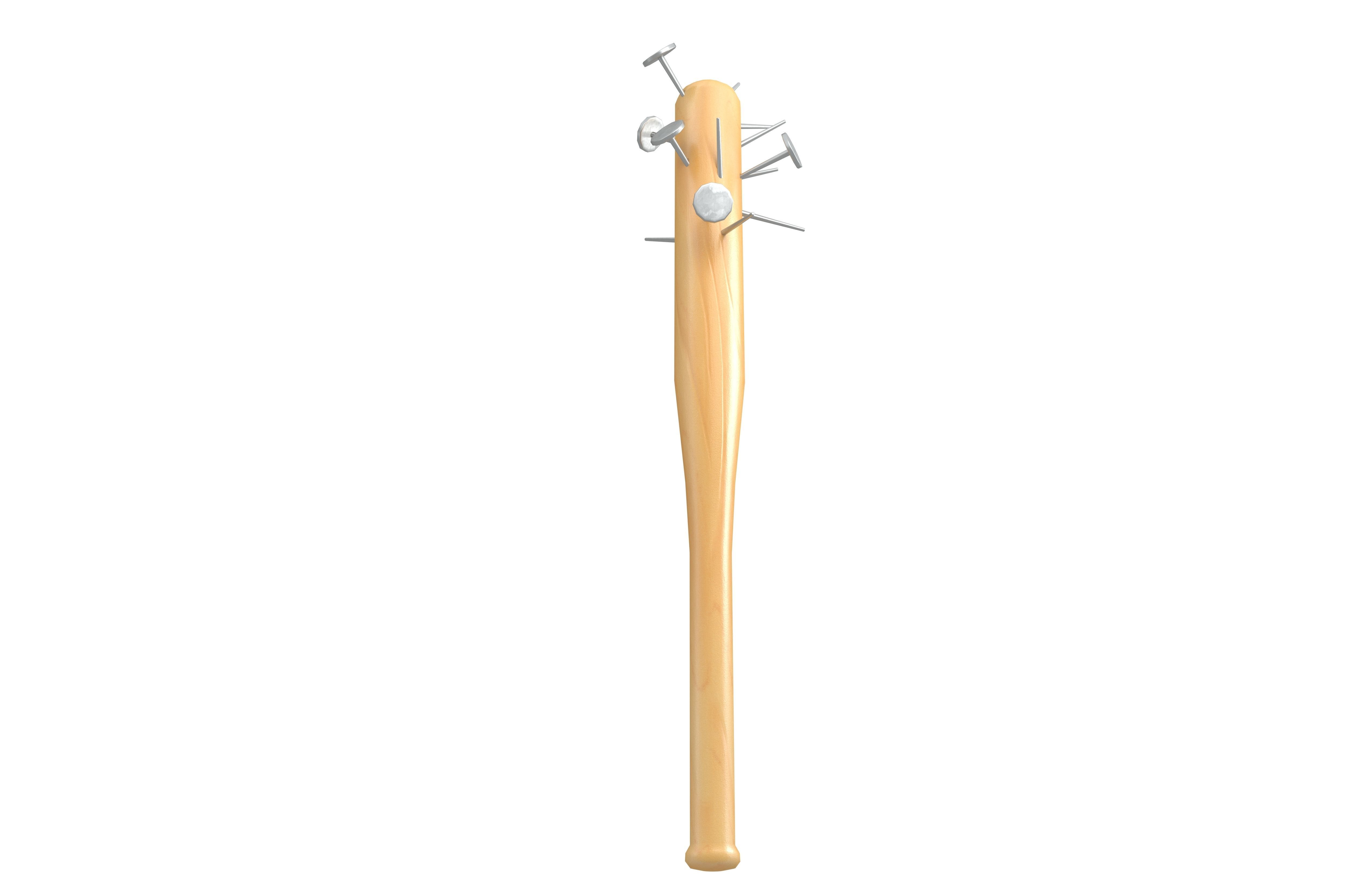 3D model Baseball Bat Weapons v1 001 VR / AR / low-poly | CGTrader