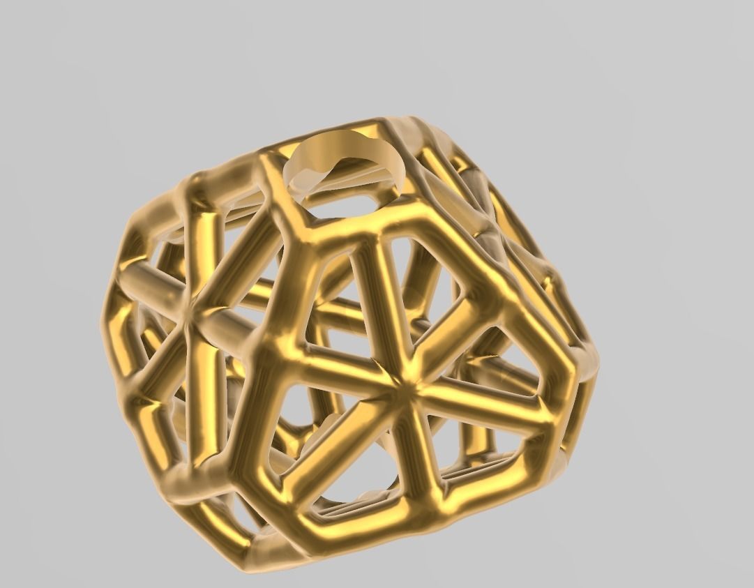 Designer Art-Deco Bead ball 7and half mm stl verified 3D model 3D ...