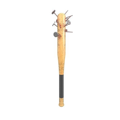 3D model Baseball Bat Weapons v1 004 VR / AR / low-poly | CGTrader