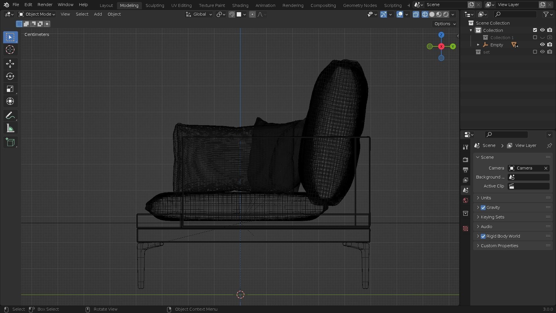 Furniture for architectural renders free VR / AR / low-poly 3D model ...