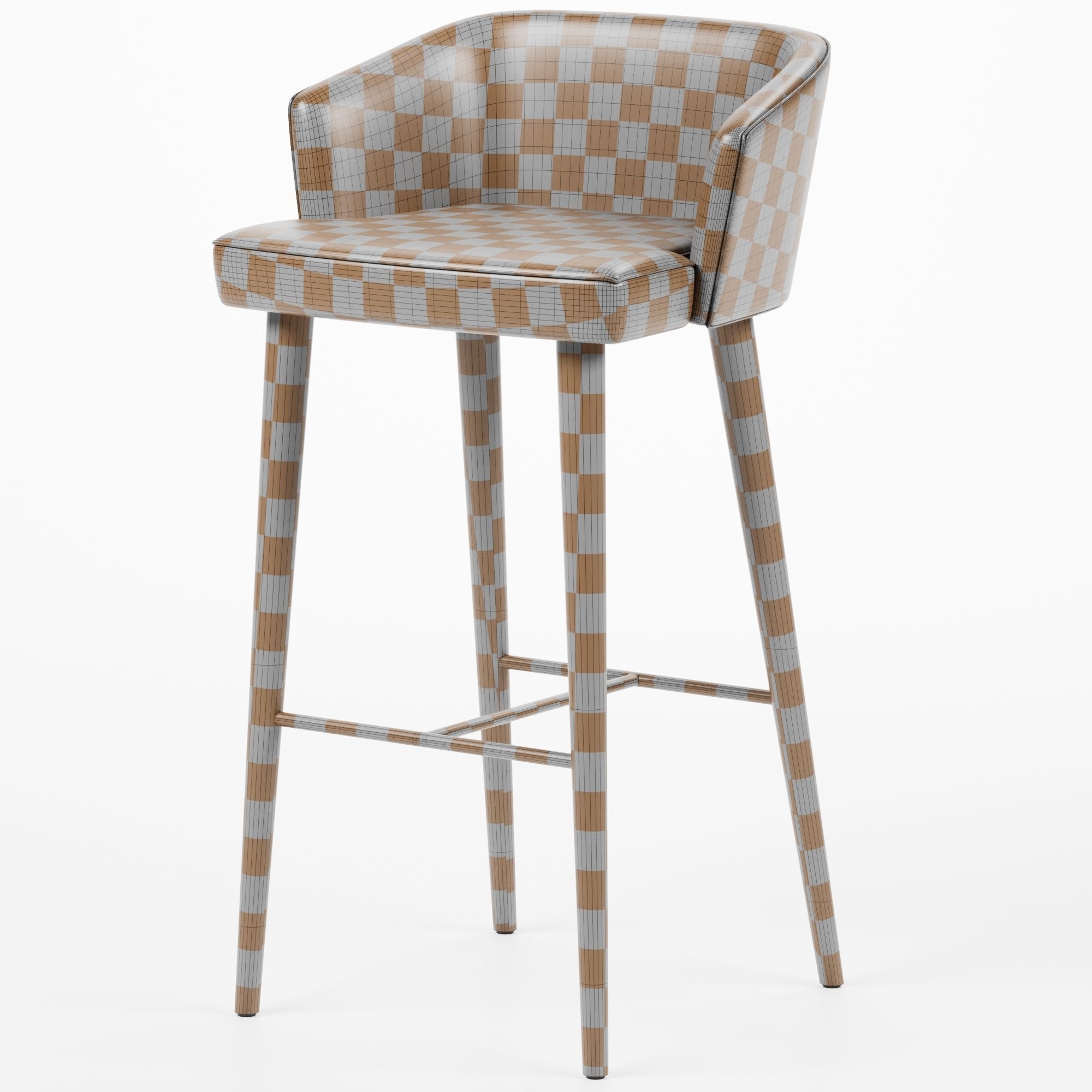 Arven Bar stool 3D model | CGTrader