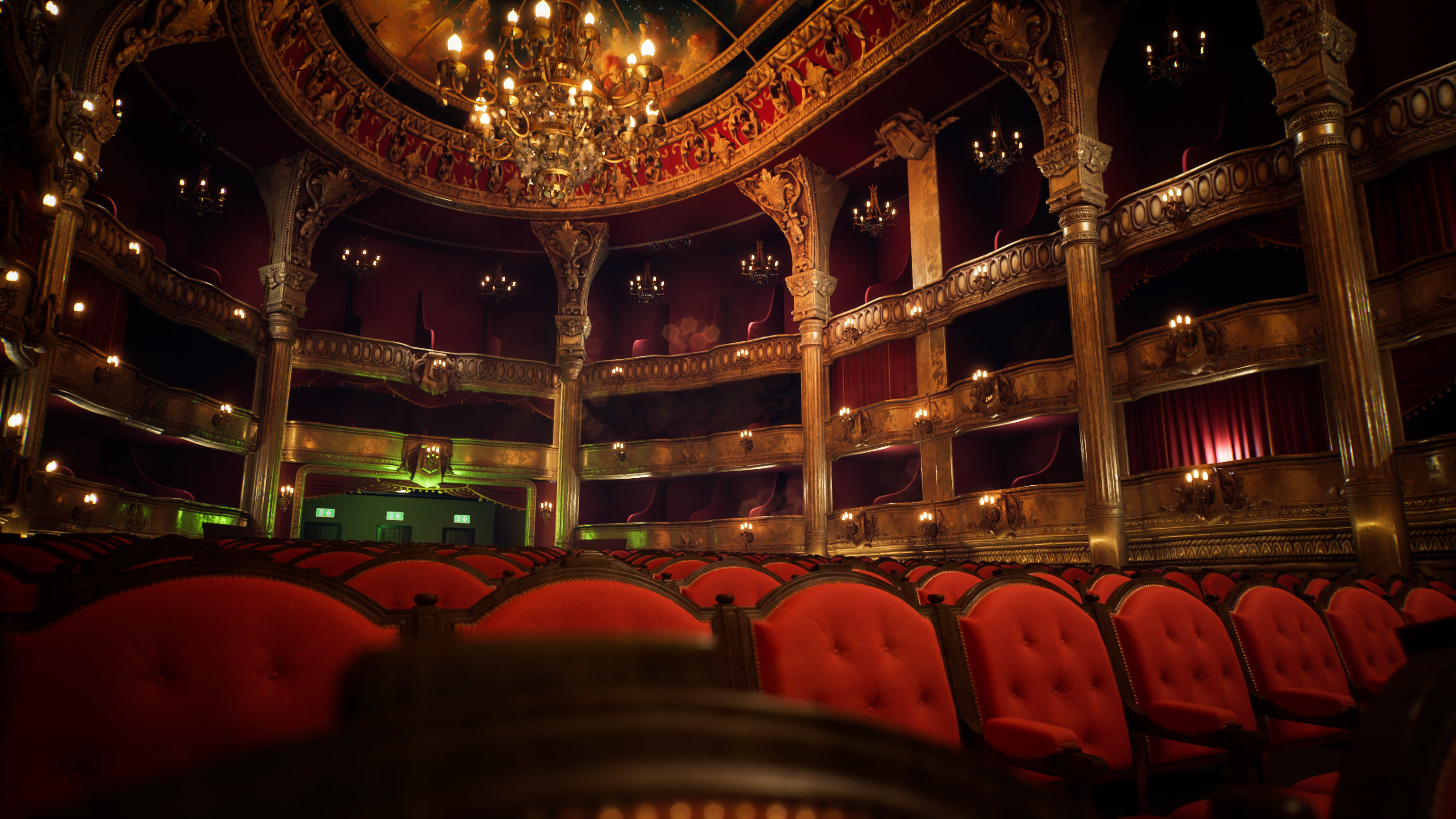 3D model Opera House Environment Kit - UE5 VR / AR / low-poly | CGTrader