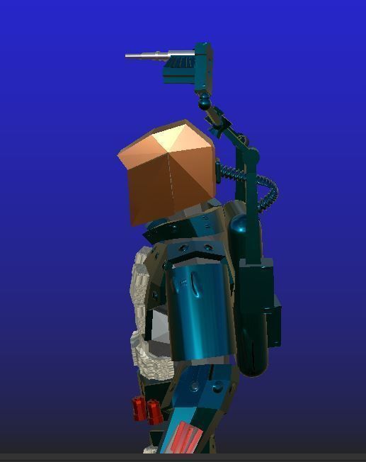 military alien free VR / AR / low-poly 3D model | CGTrader