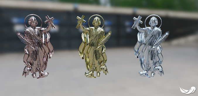 religious figure 3D model 3D printable | CGTrader