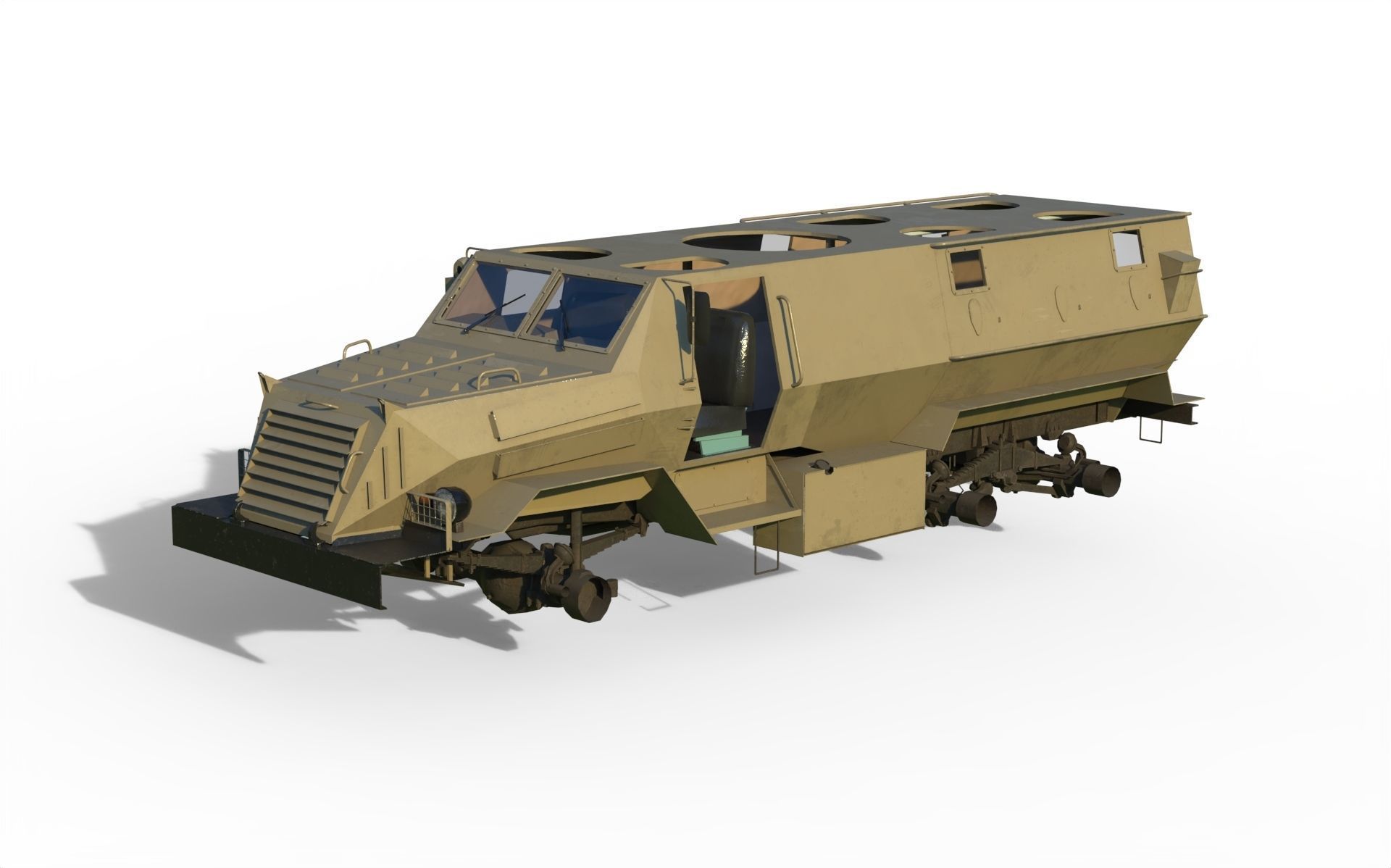 Ural Chekan MRAP Wagner PMC 3D model | CGTrader