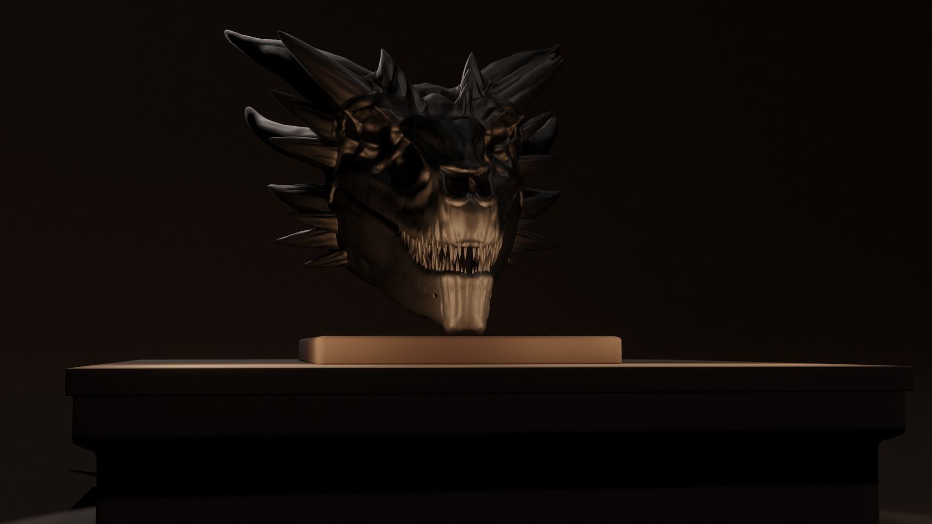 Dragon Skull Balerion The Black Dread 3D model | CGTrader