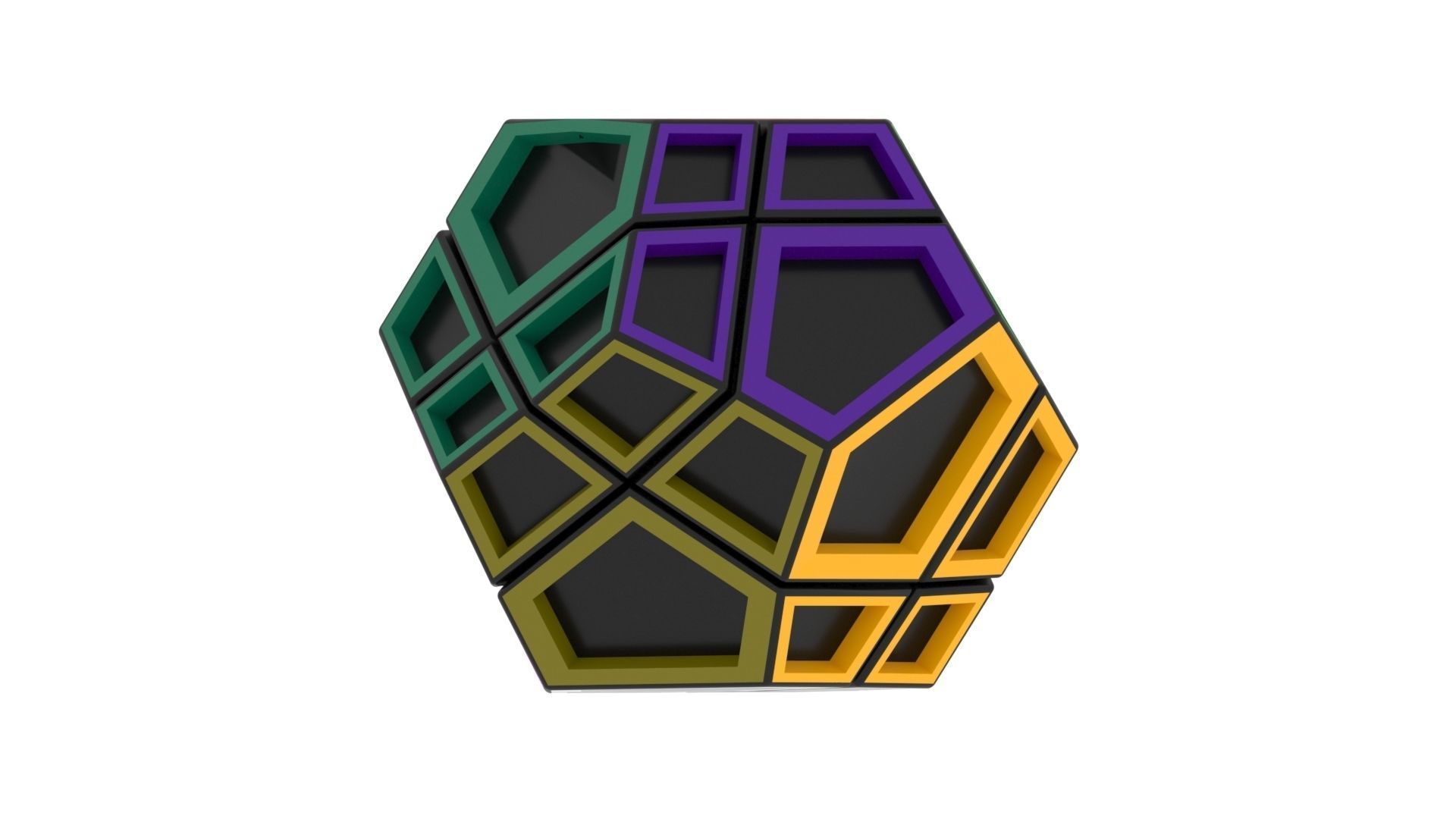 Skewb Ultimate 3D model | CGTrader
