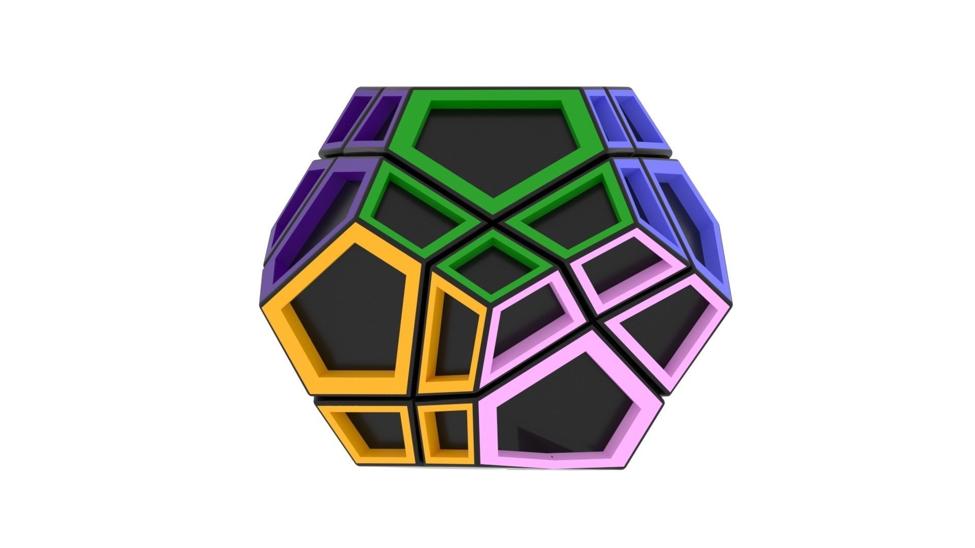 Skewb Ultimate 3D model | CGTrader