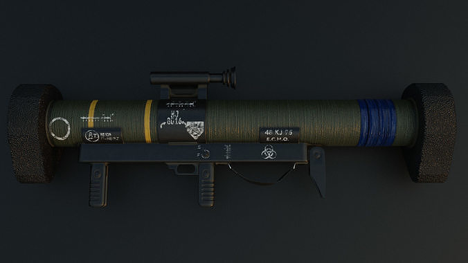 3D model rocket launcher VR / AR / low-poly | CGTrader