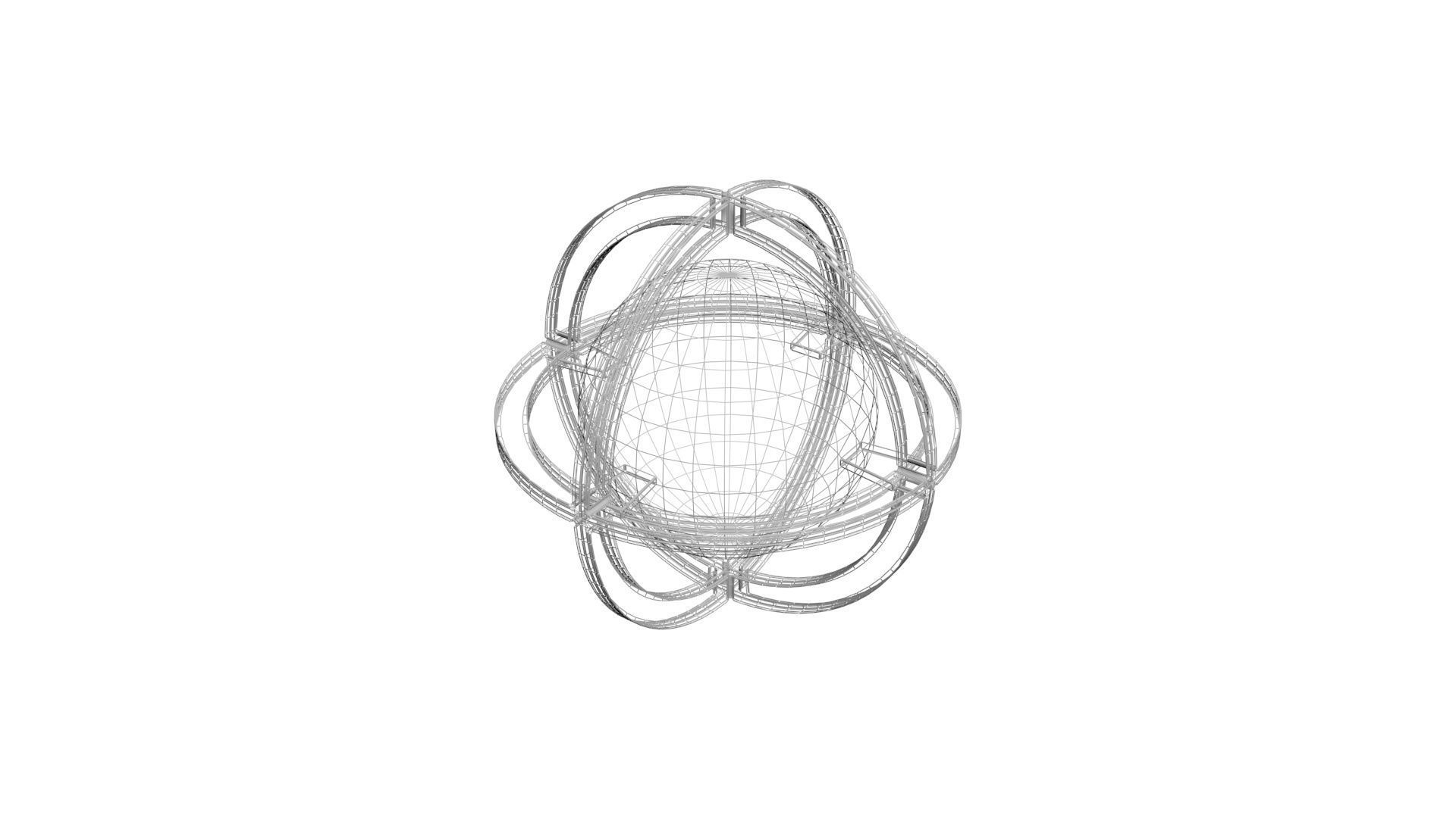 Orbit Cube 3D model | CGTrader