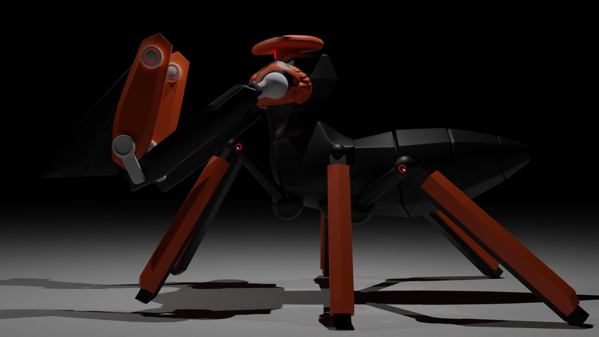 3D model Mantis Robot VR / AR / low-poly | CGTrader