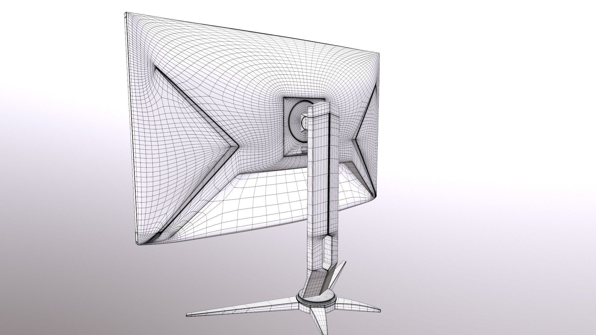 AOC Monitor 3D model | CGTrader