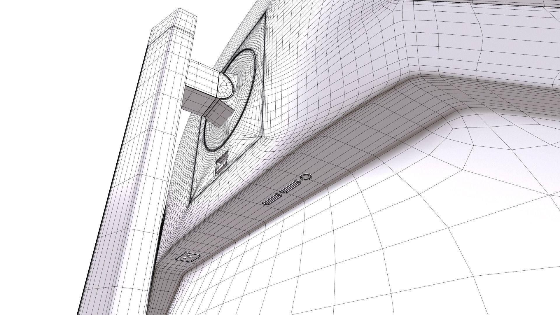 AOC Monitor 3D model | CGTrader