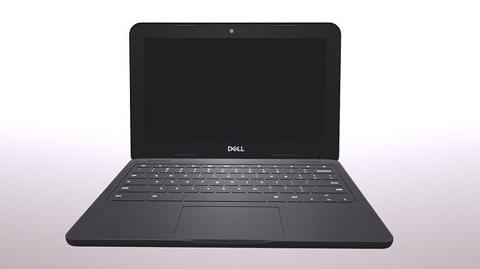 Dell Laptop 3D model | CGTrader