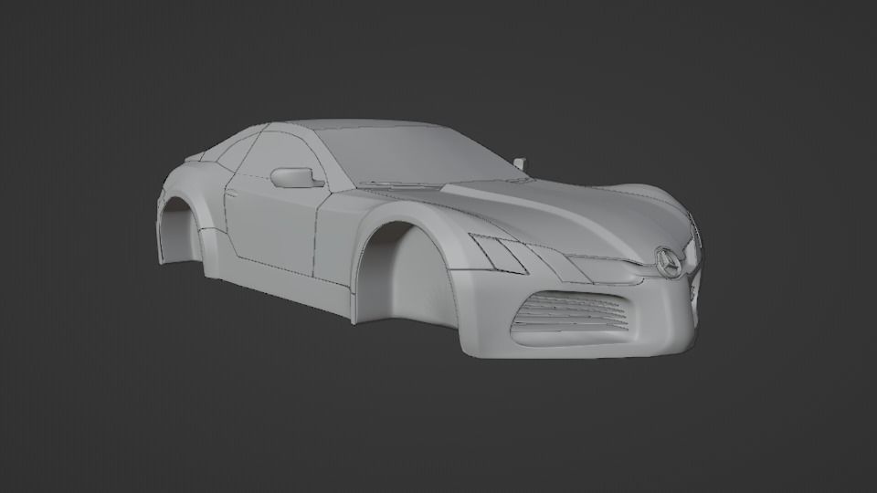 Mercedes Benz Car 3D model | CGTrader