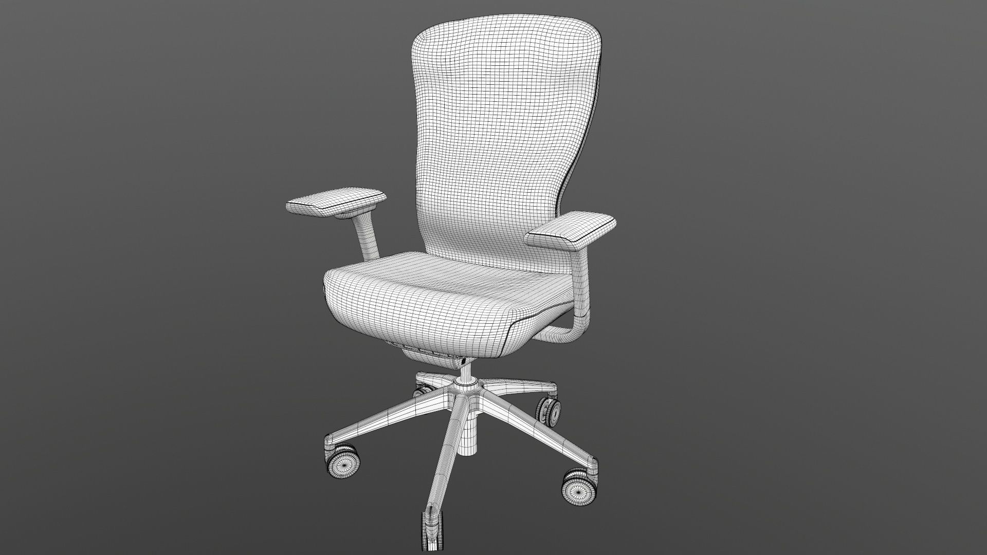 Motion High Back chair 3D model | CGTrader