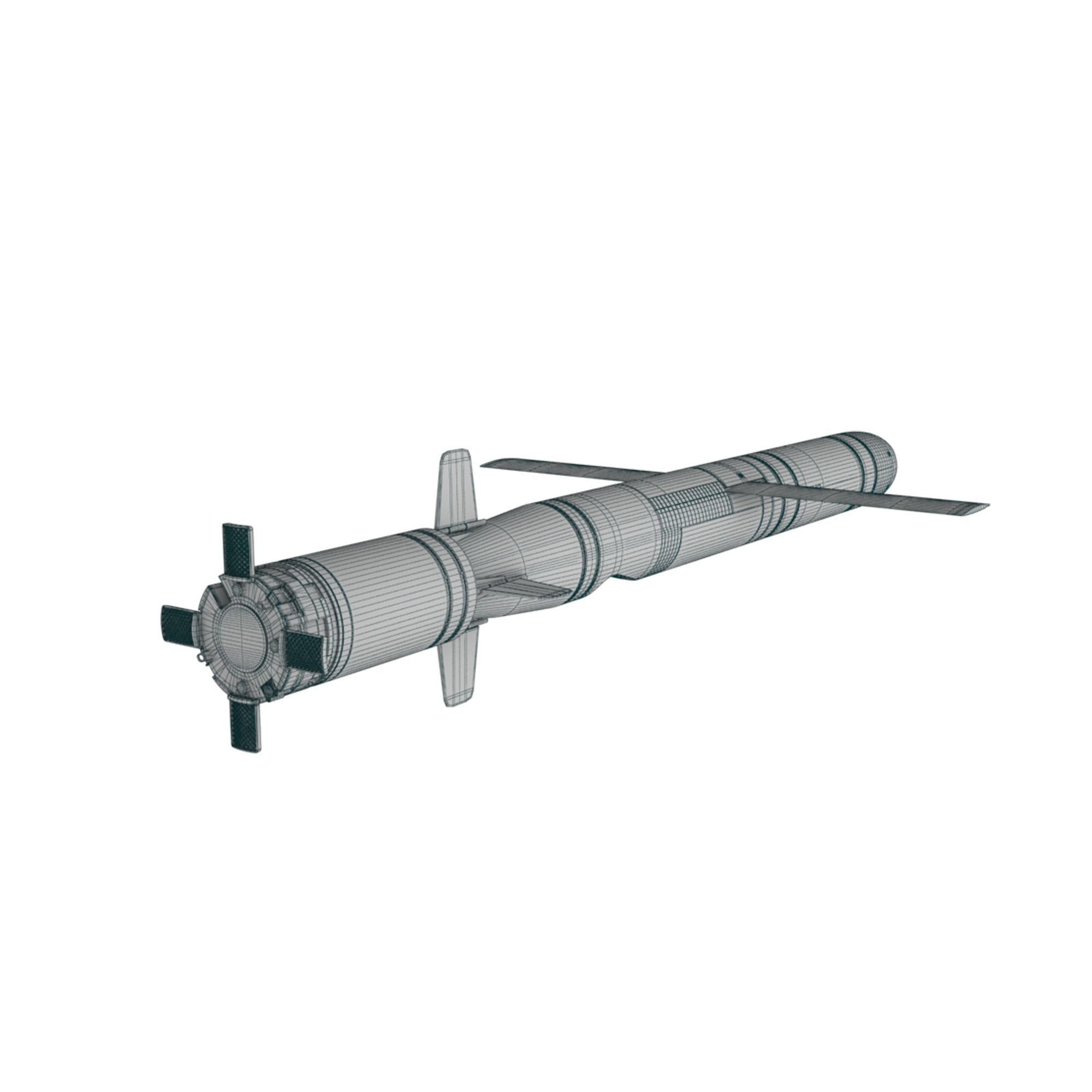 Missile 3M-14 3D model | CGTrader