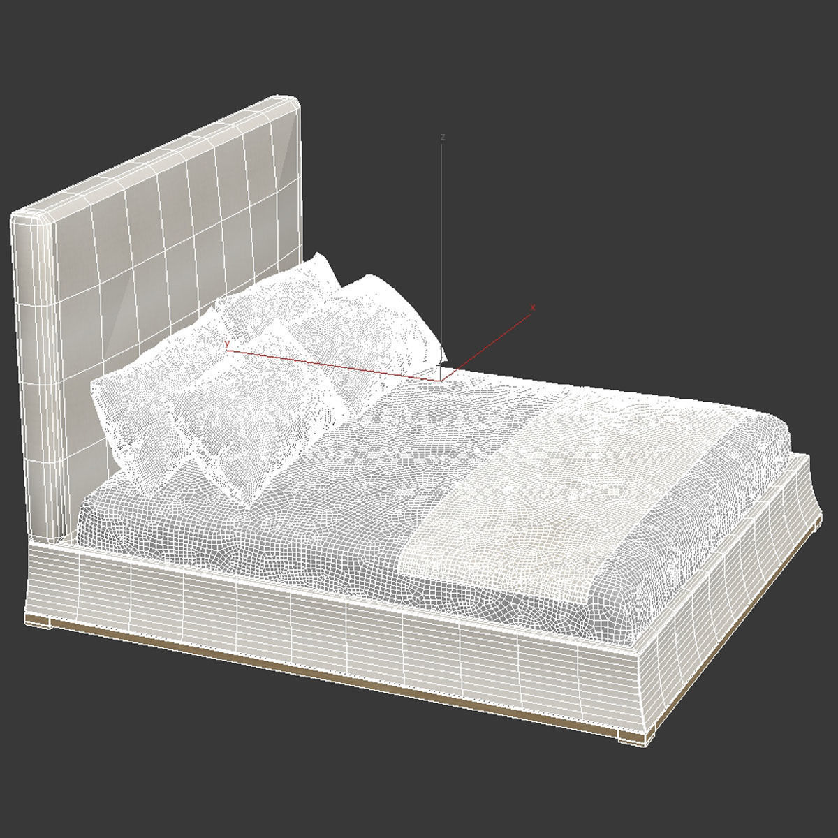 Dmitriy co Como Bed 3D model | CGTrader