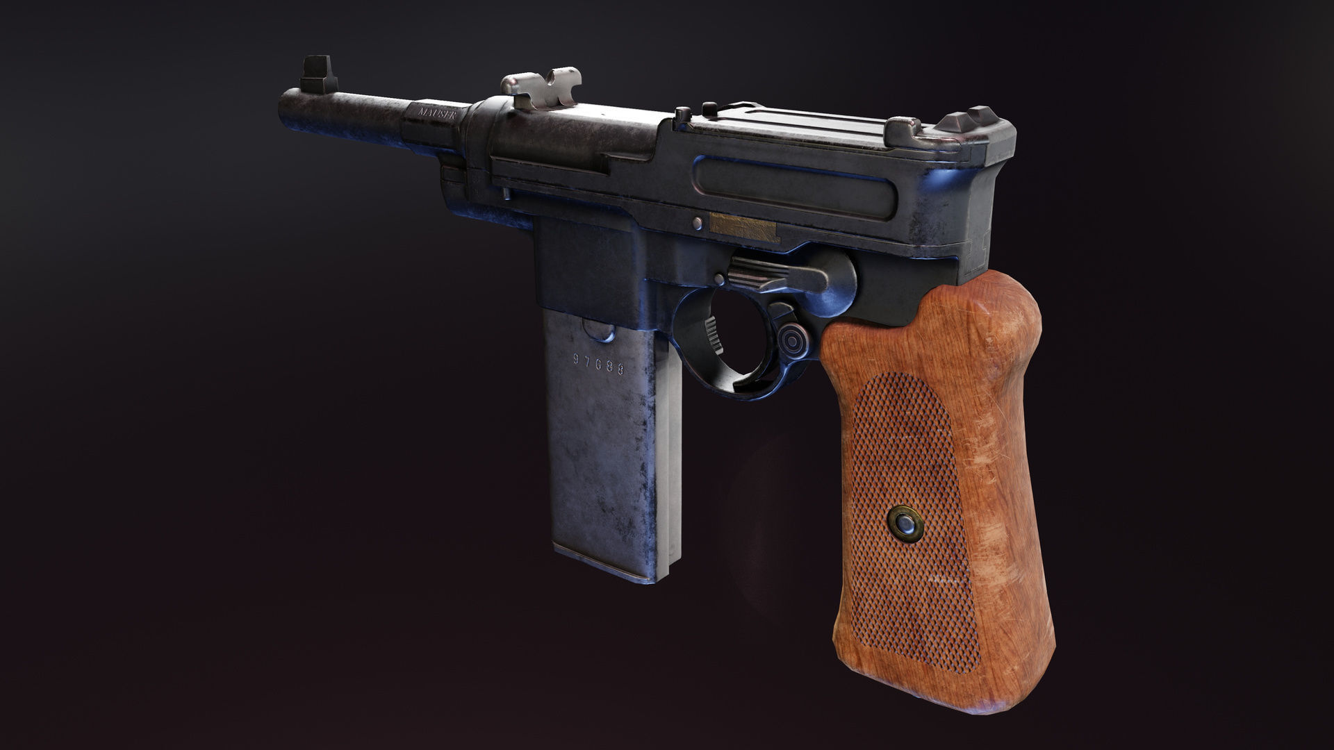 3D model Mauser 06 08 VR / AR / low-poly | CGTrader