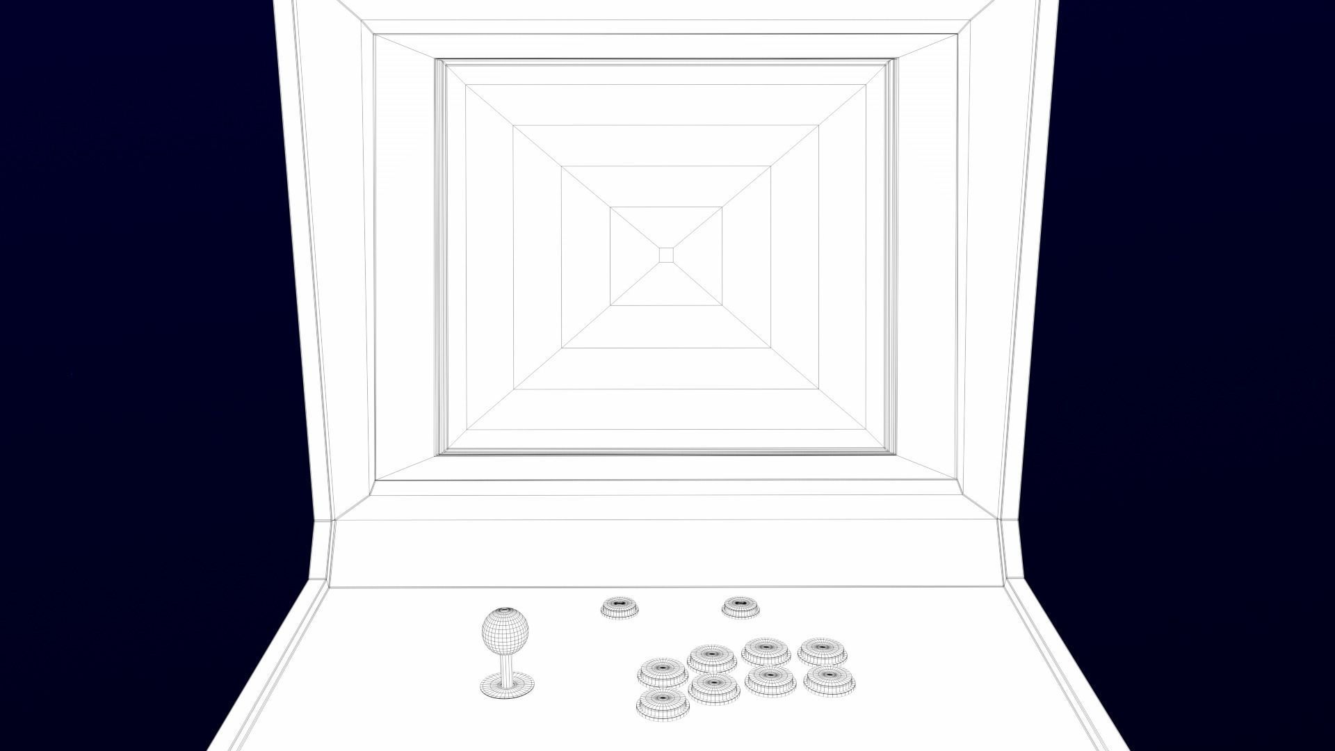 3D model Arcade Machine VR / AR / low-poly | CGTrader