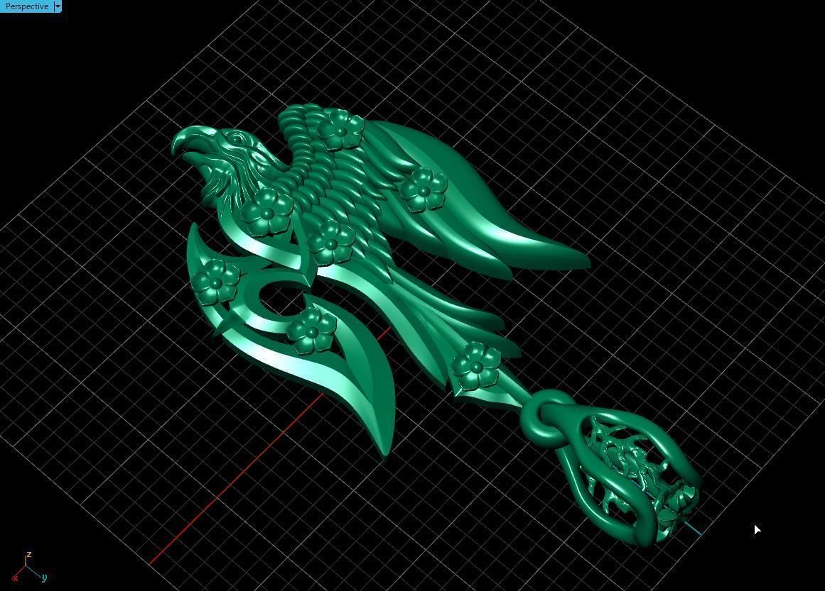 Ukrainian Trident 3D model 3D printable | CGTrader