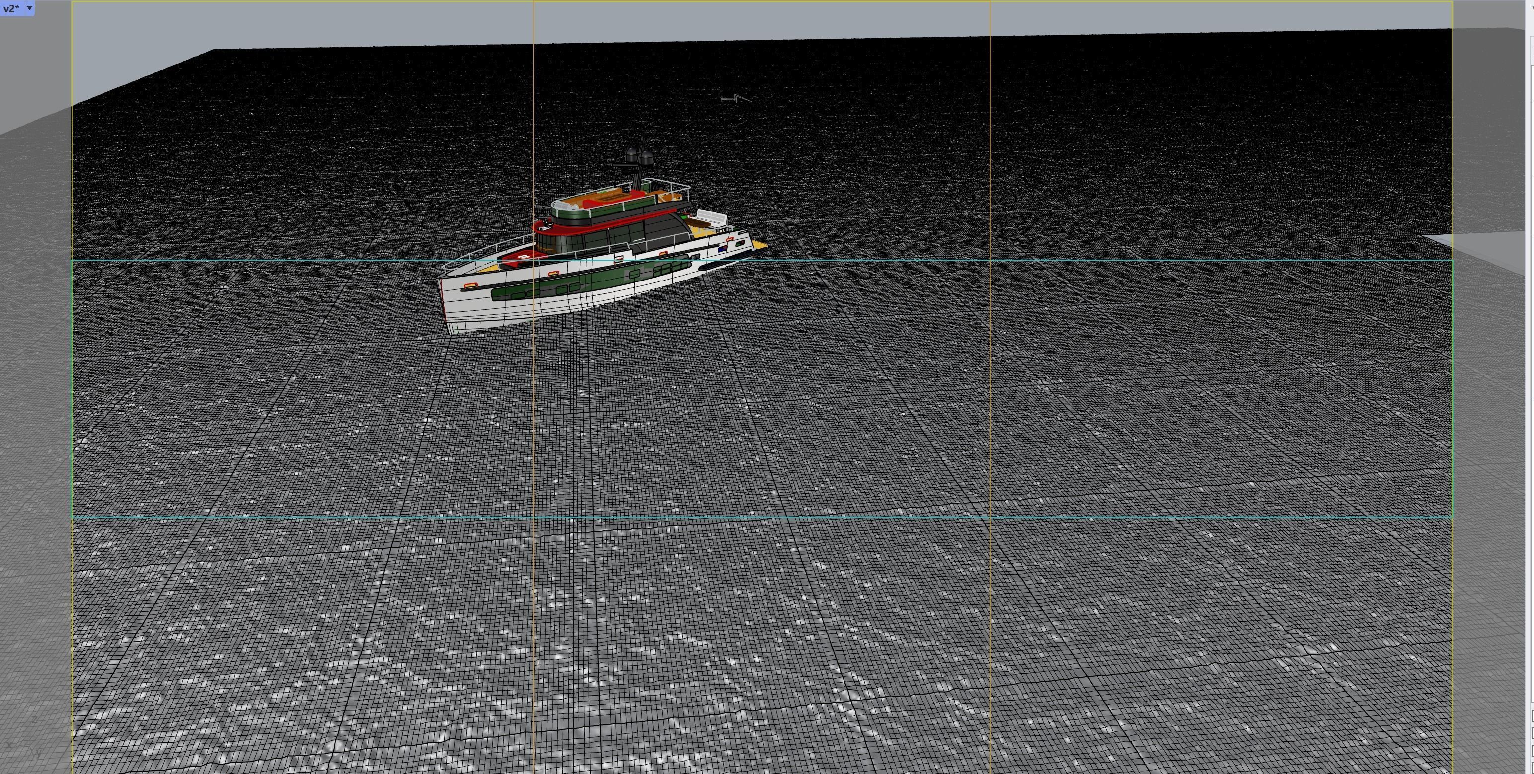 Ocean for Rhino 3 3D model 3D model | CGTrader