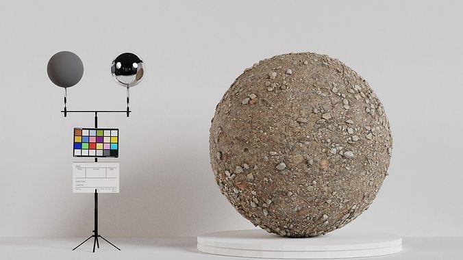 3D model Material Test Studio VR / AR / low-poly | CGTrader