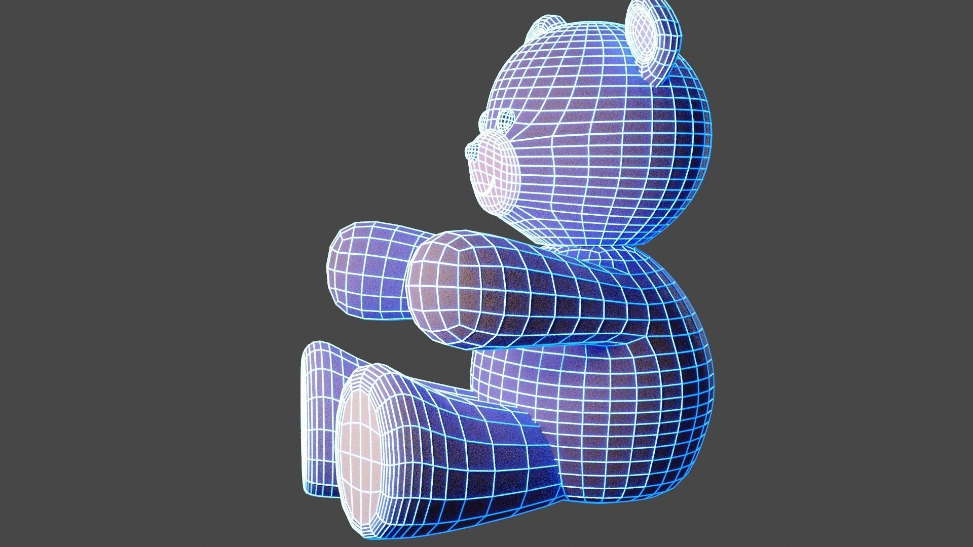 Teddy Bear 3D model rigged | CGTrader
