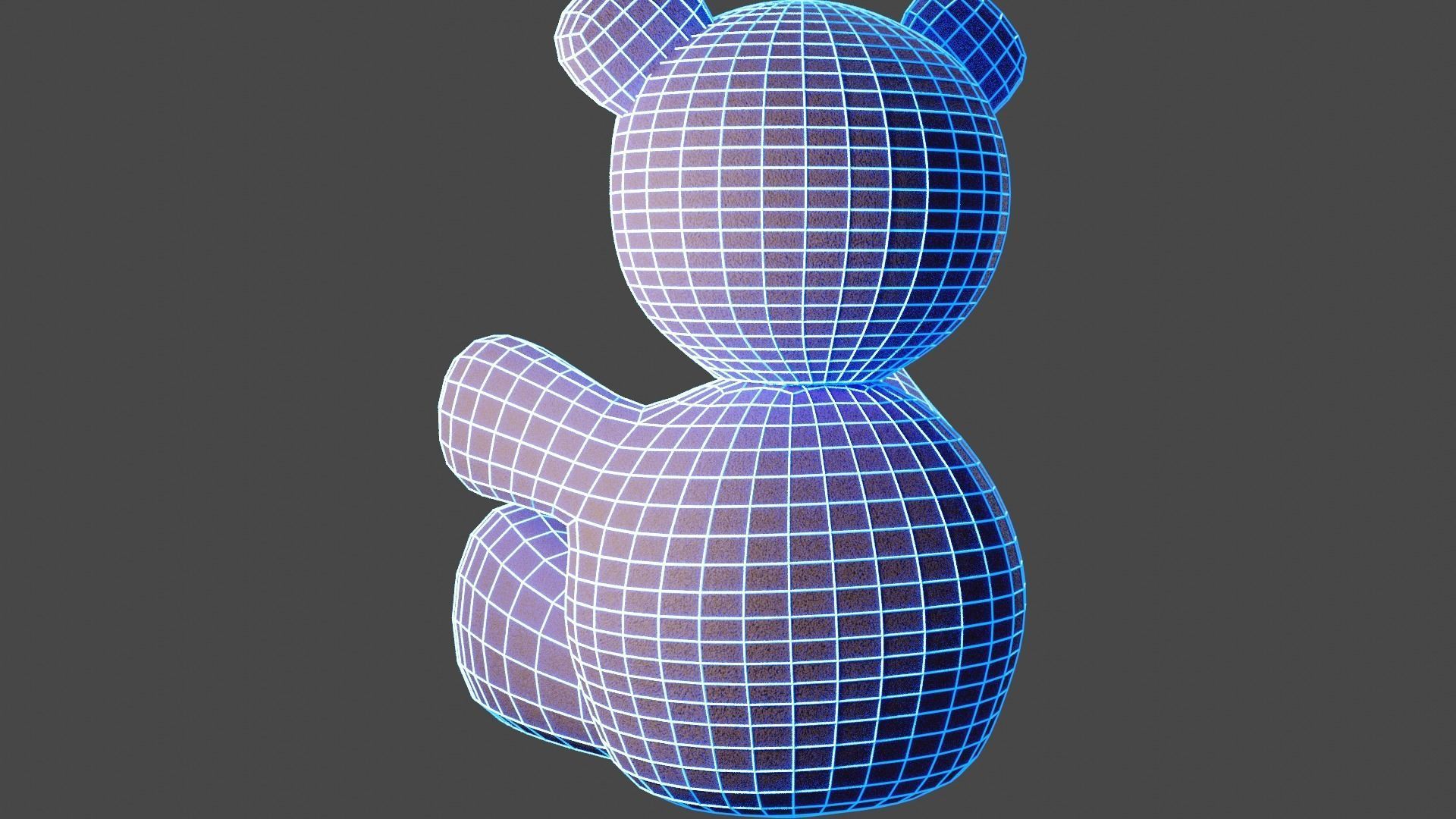 Teddy Bear 3D model rigged | CGTrader