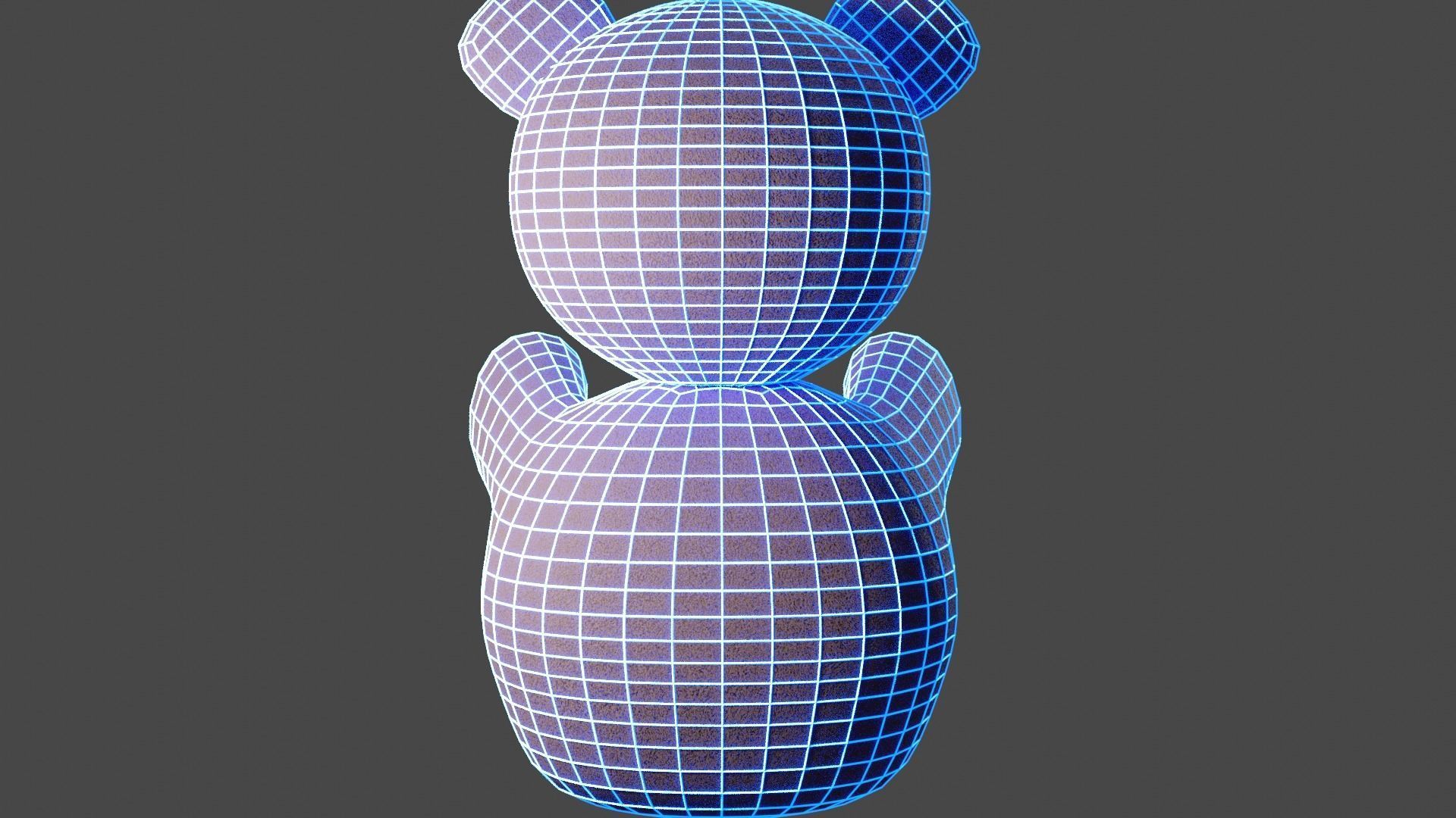Teddy Bear 3D model rigged | CGTrader
