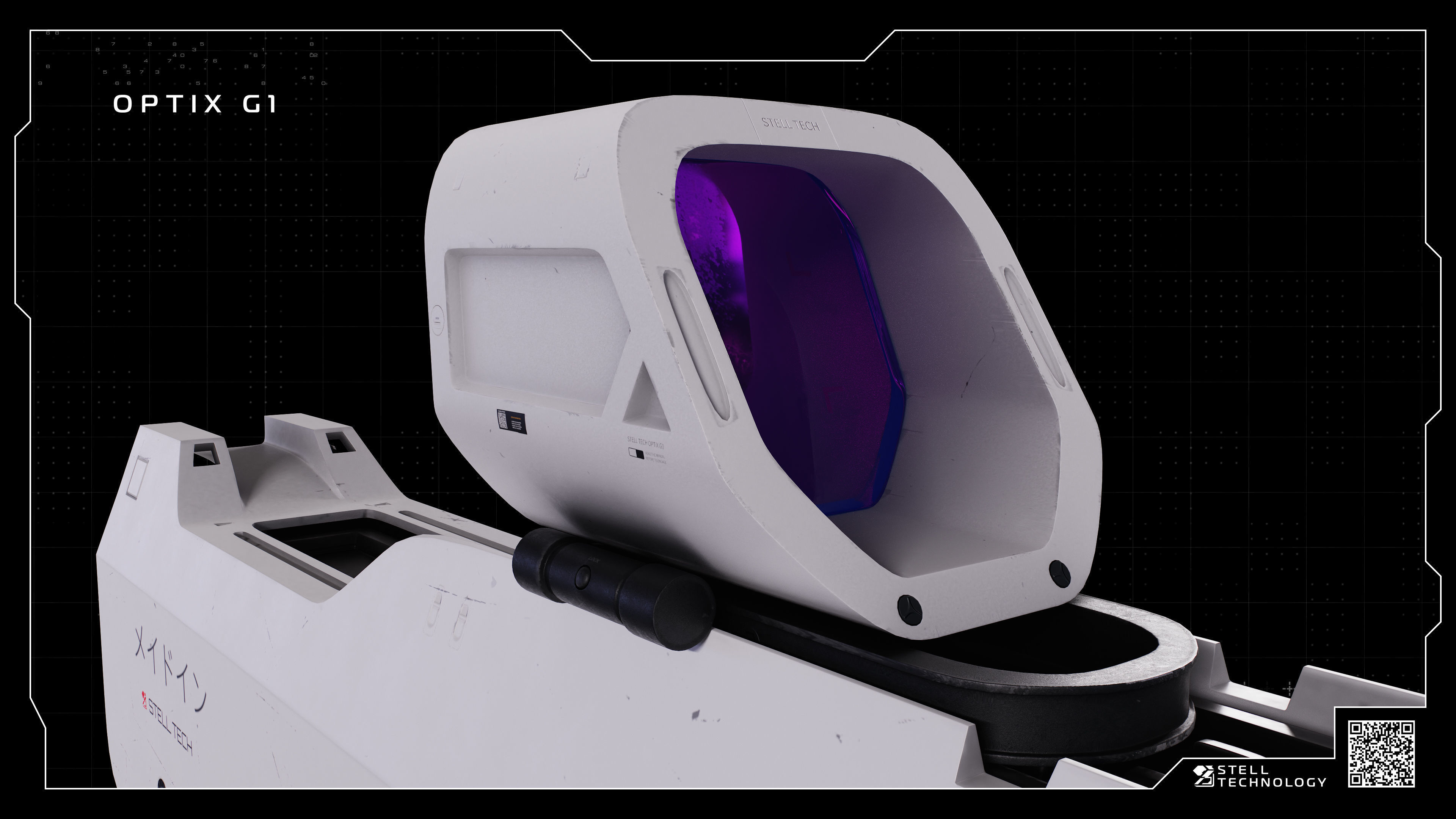 3D model OPTIX G1 SCOPE STELL TECH VR / AR / low-poly | CGTrader