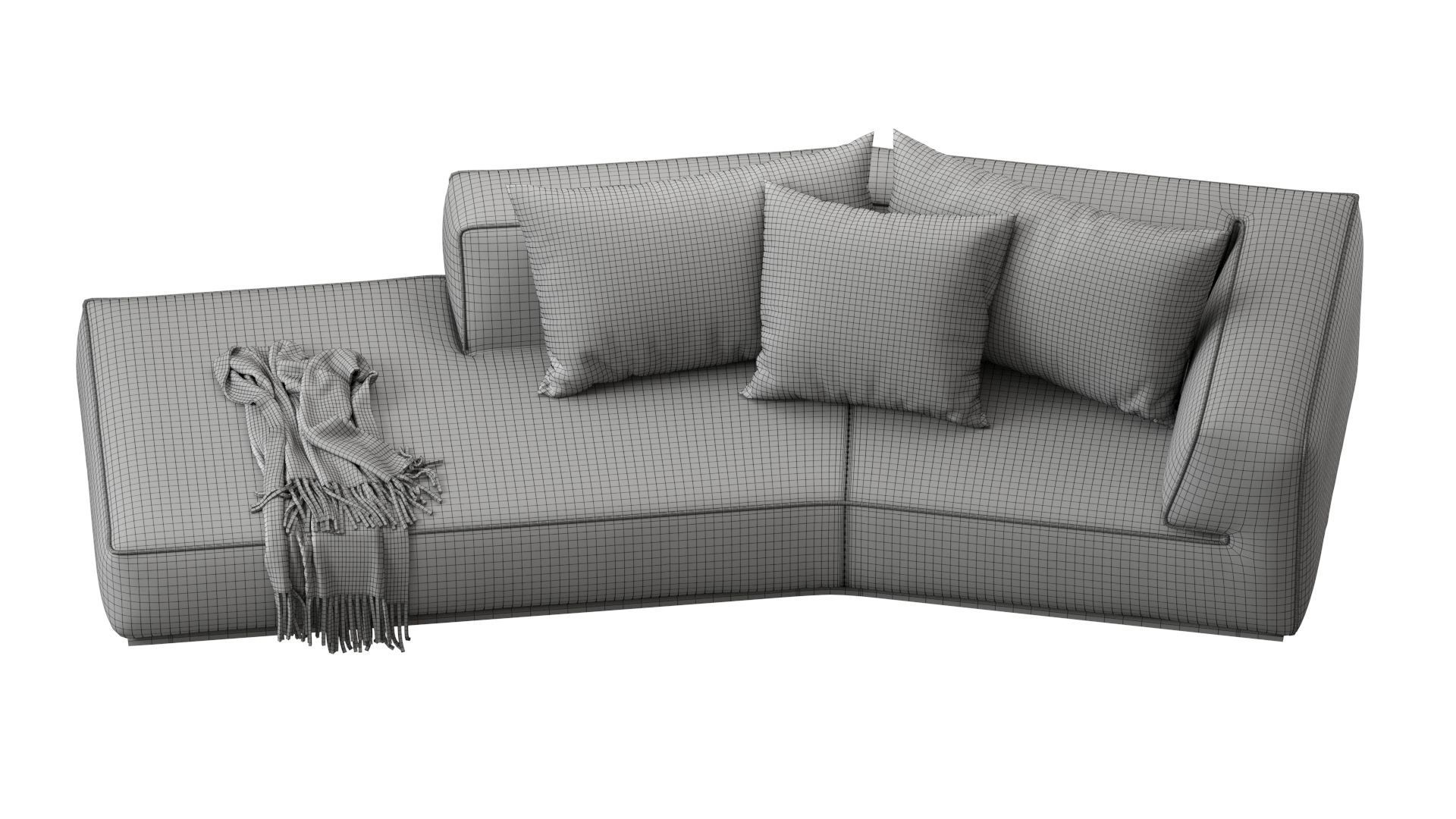 Flexform PERRY 3D model | CGTrader