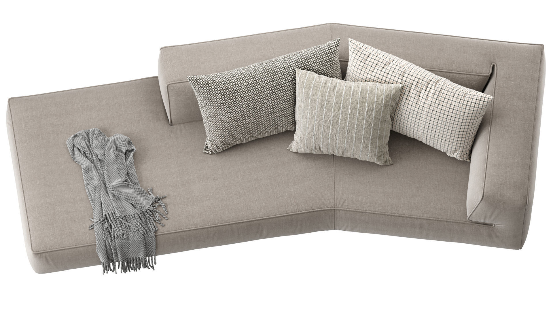 Flexform PERRY 3D model | CGTrader