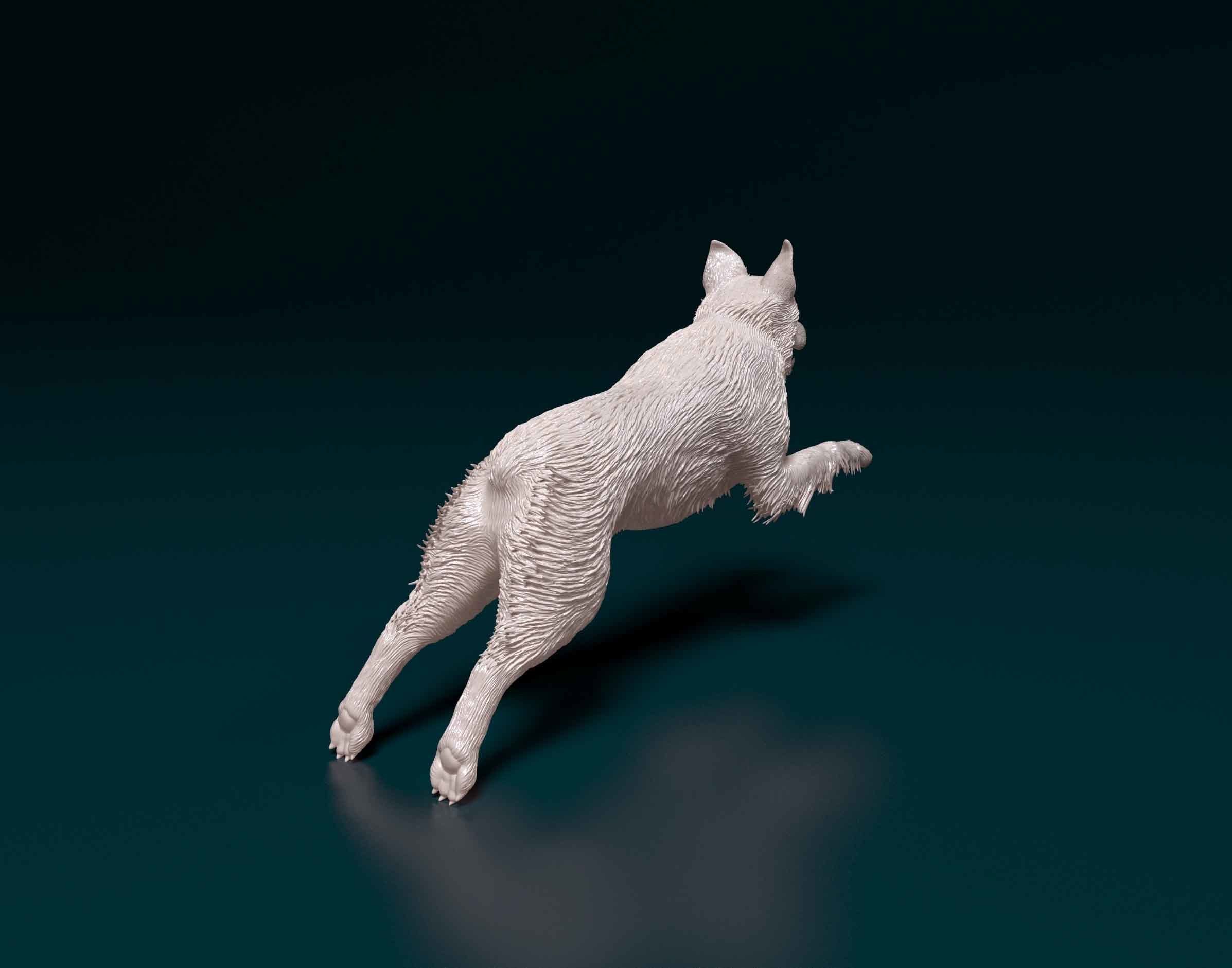 Aussie running 3D model 3D printable | CGTrader