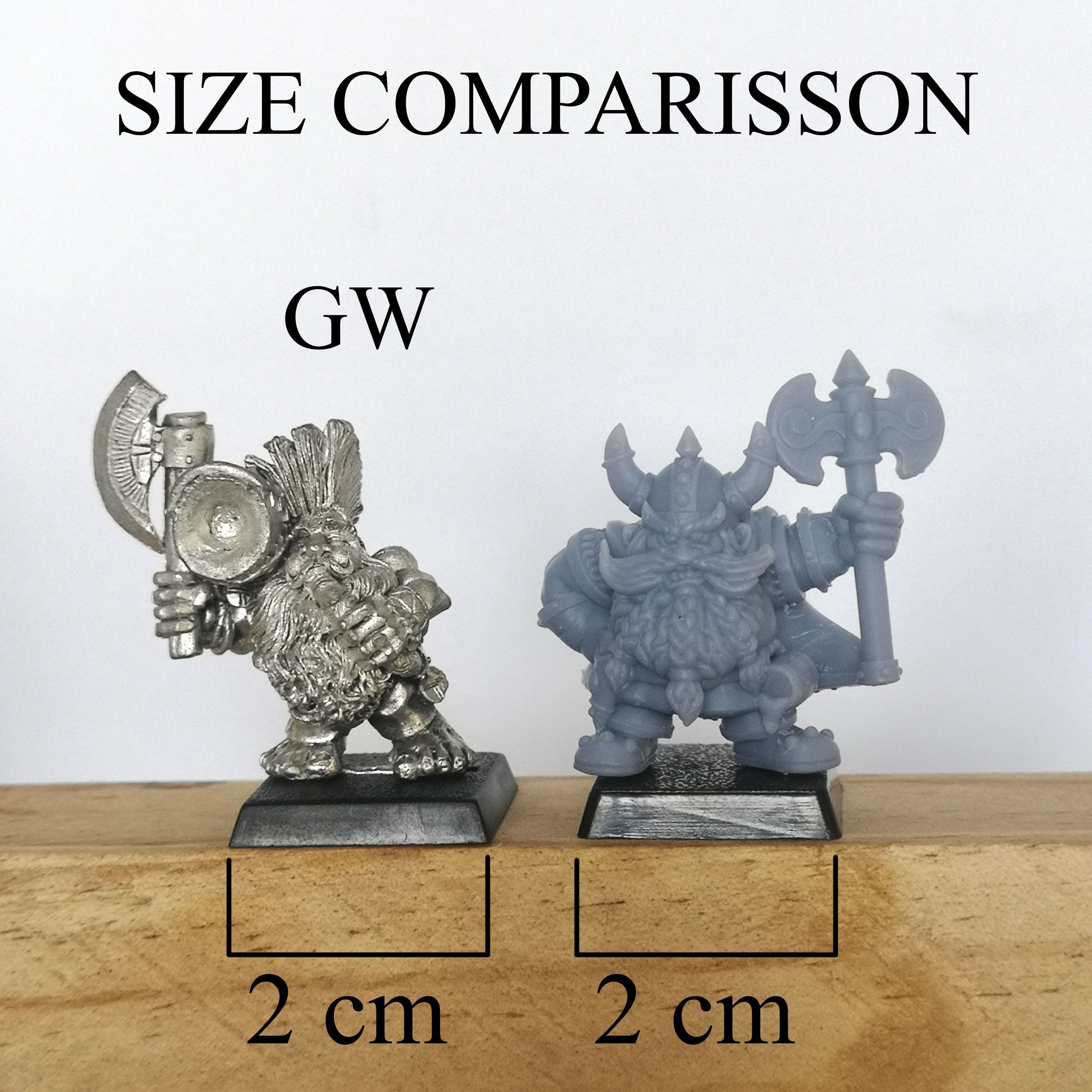 LEGENDARY DWARF HERO 3D model 3D printable | CGTrader