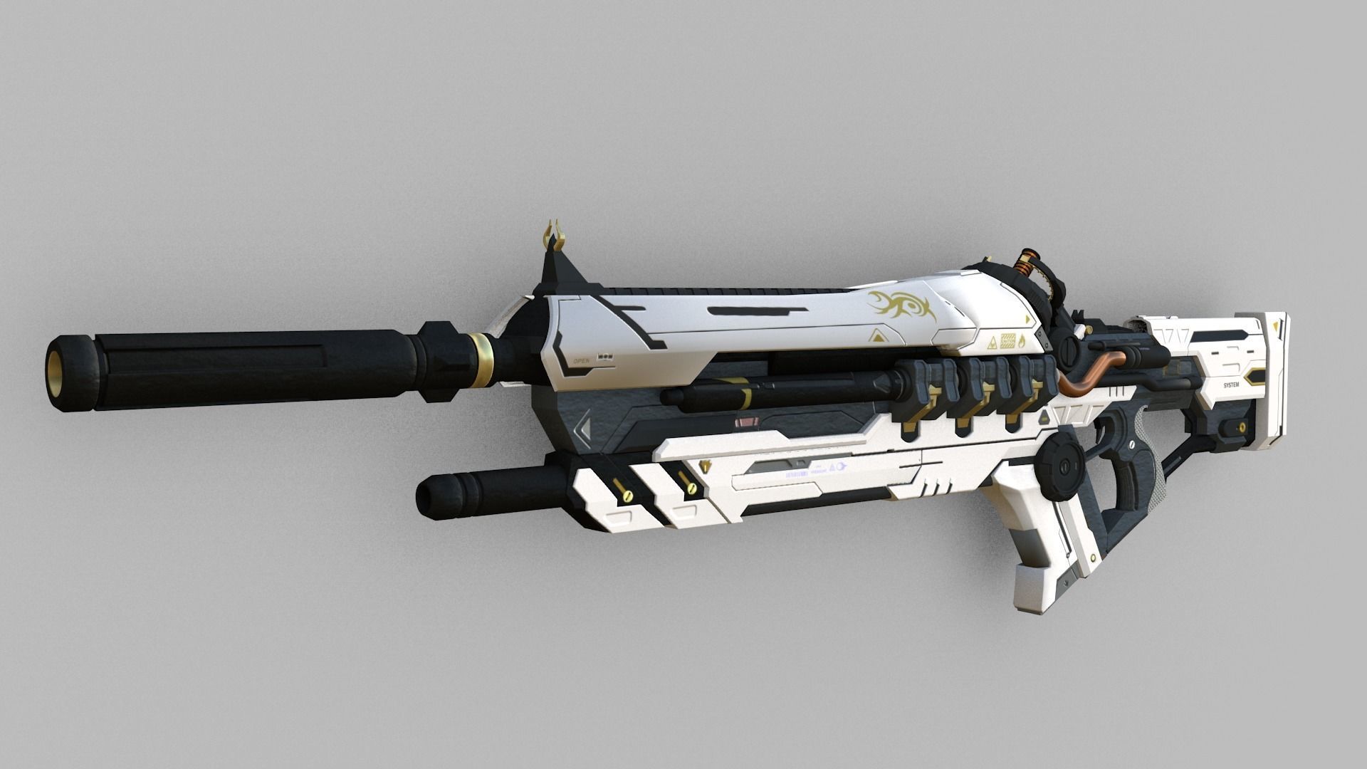 3D model Dark Matter Surge Rifle VR / AR / low-poly | CGTrader