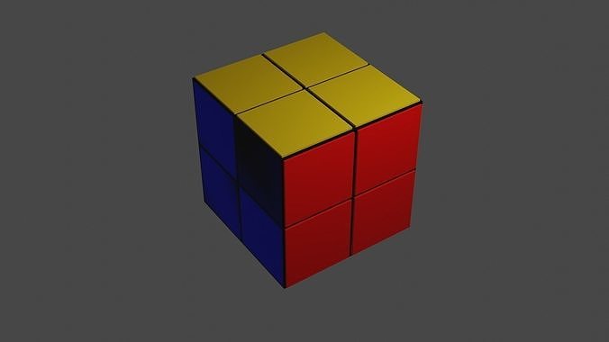 cube 2x2x2 3D model | CGTrader