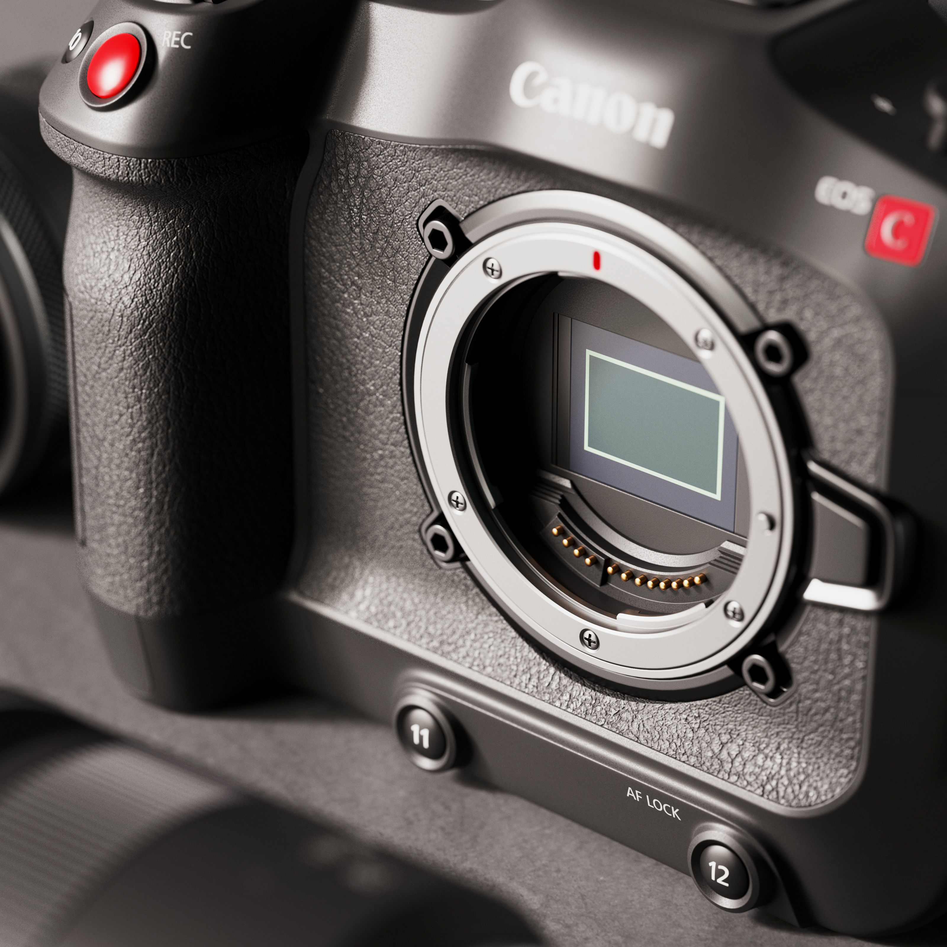 Canon EOS C70 camera 3D model | CGTrader