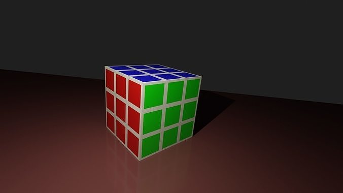 Rubek Cube 3D model animated | CGTrader