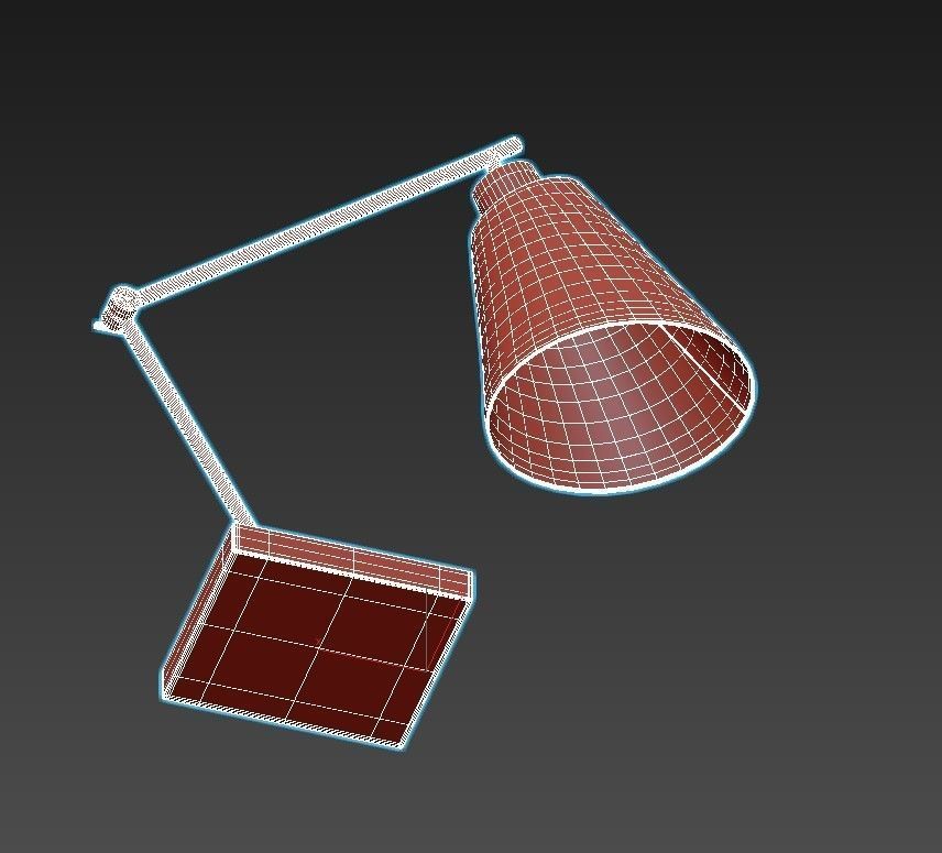 DESK STUDY 3D model | CGTrader