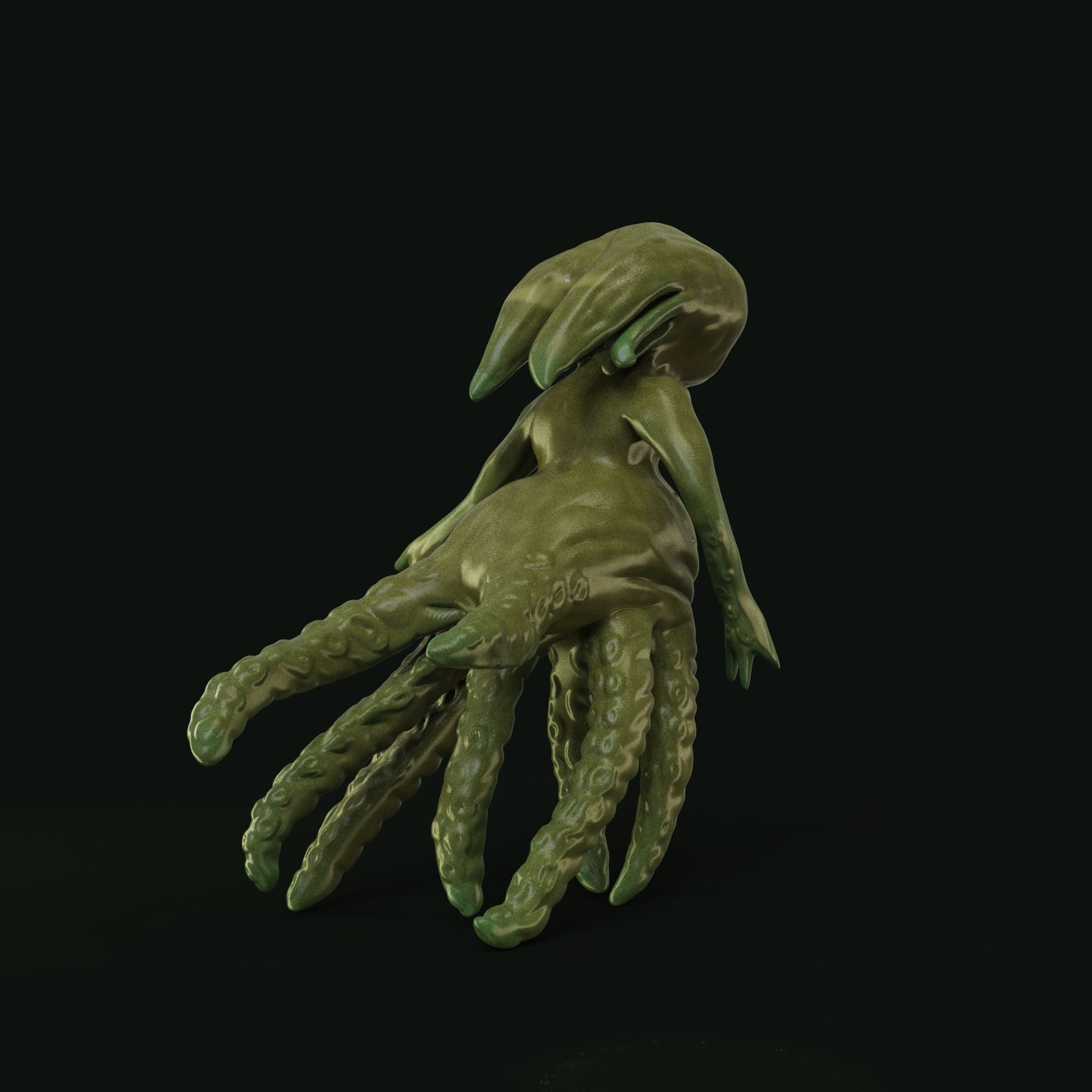 GRINDYLOW - SEA CREATURE - HARRY POTTER - MERMAID - DEMON 3D model 3D ...